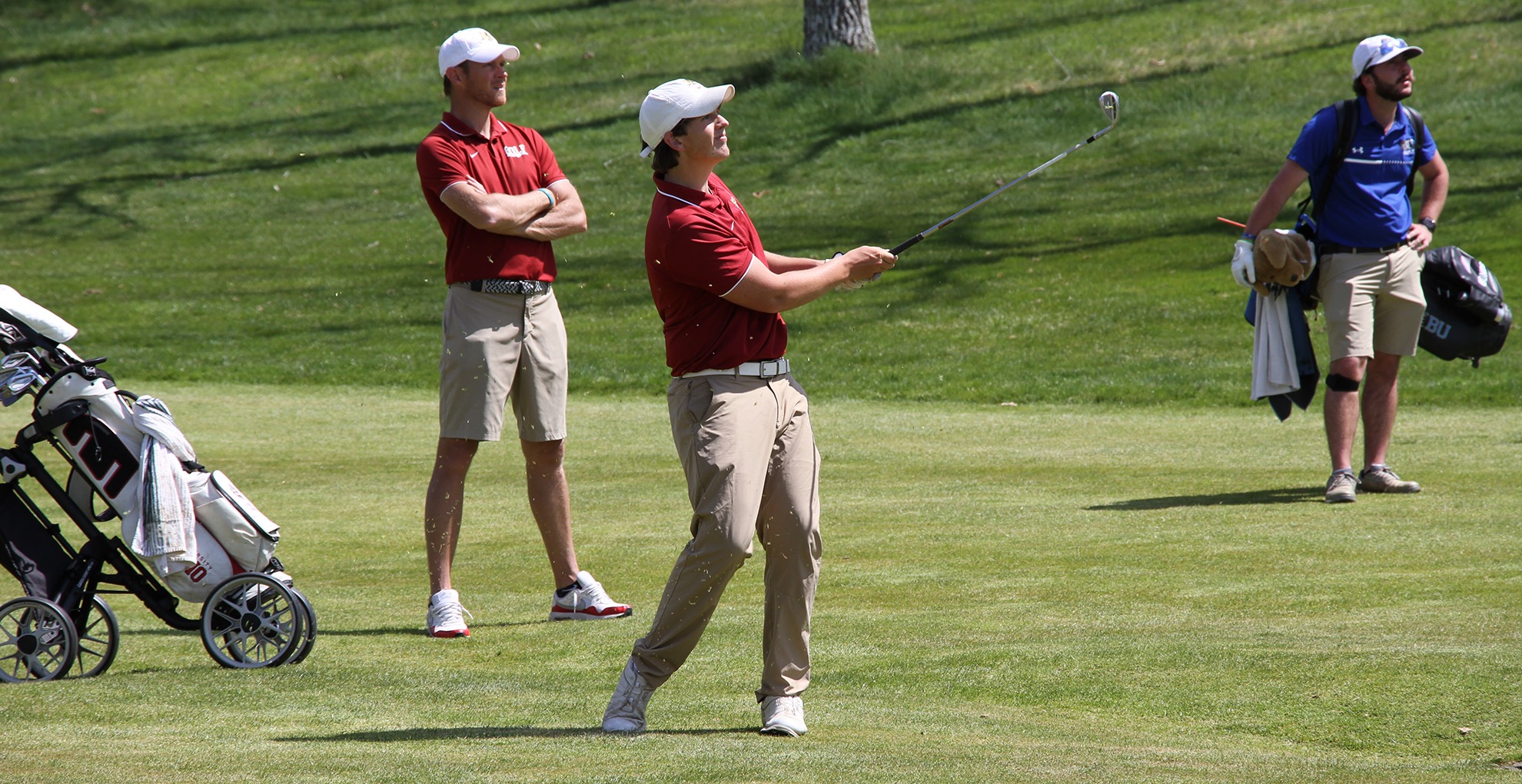 Men's Golf in Fifth, Ten Strokes Off the Lead Heading into Tuesday's ...