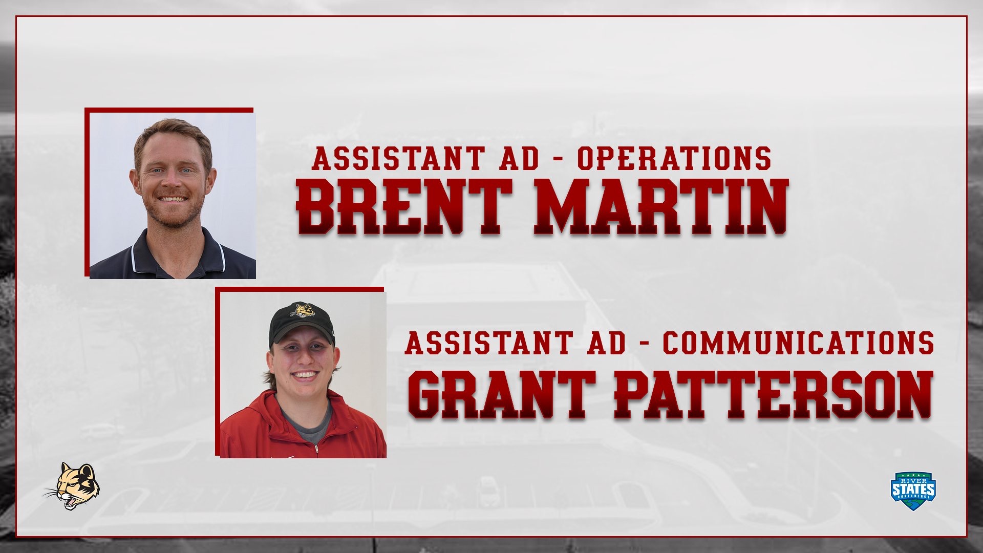 Brent Martin Named Assistant AD of Operations, Grant Patterson Named ...