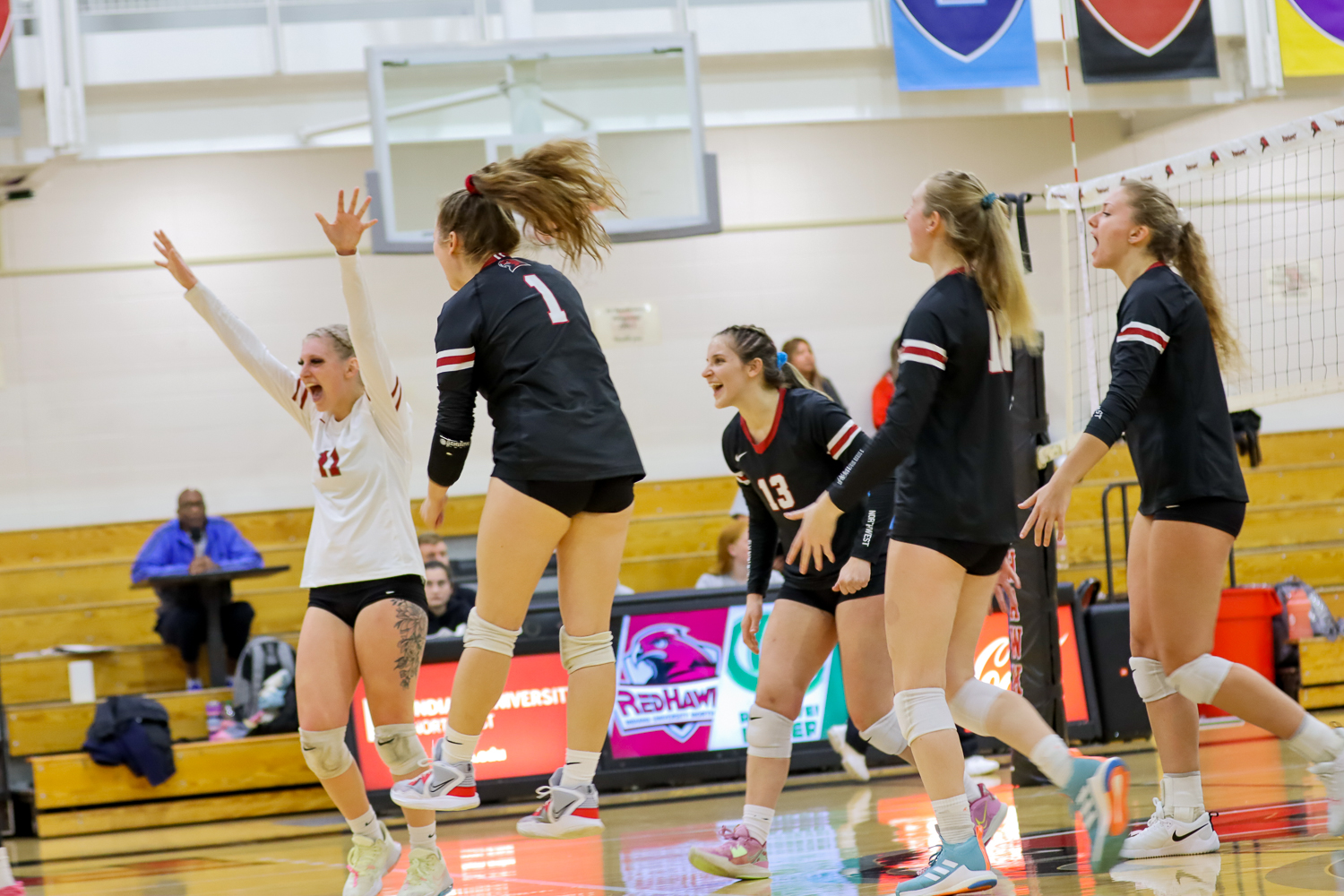REDHAWKS TAKE DOWN TROLLS IN FOUR SETS - Indiana University Northwest