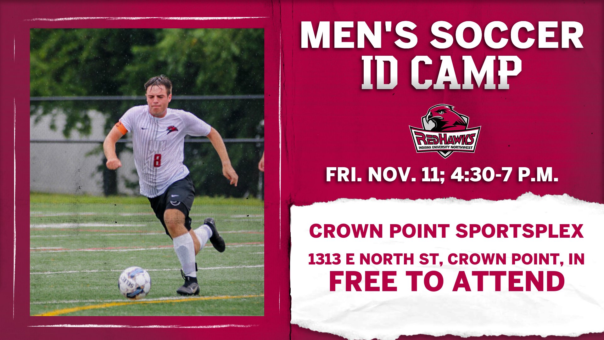 RedHawks Men's Soccer to Host Free ID Camp this Friday, Nov. 11 ...