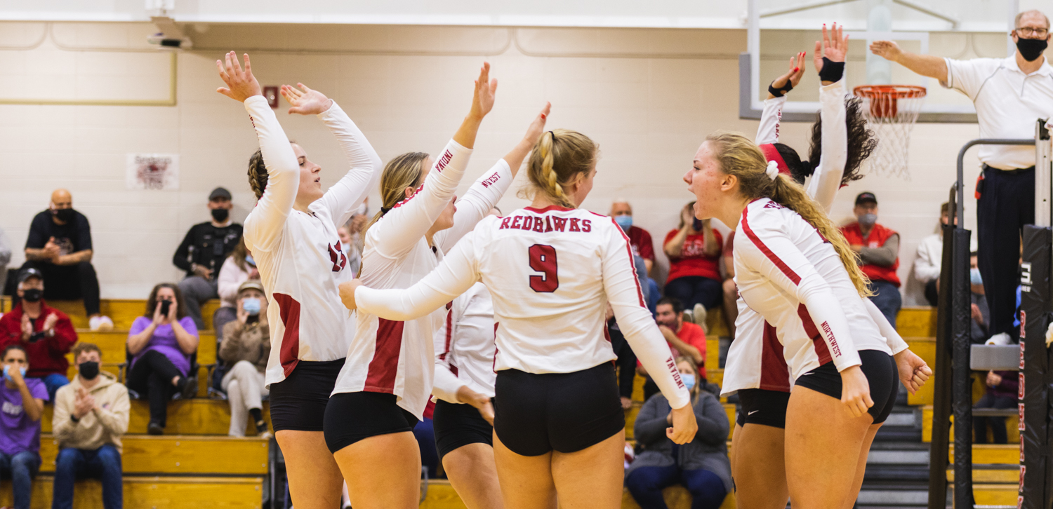 REDHAWKS CUT DOWN FORESTERS IN FOUR SETS - Indiana University Northwest