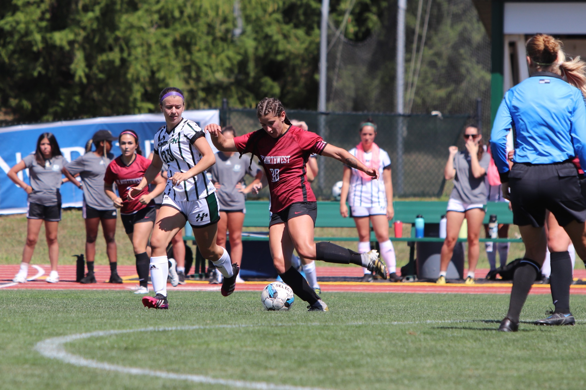 SHAFFER SCORES TWICE AS REDHAWKS DEFEAT JAGUARS - Indiana University ...