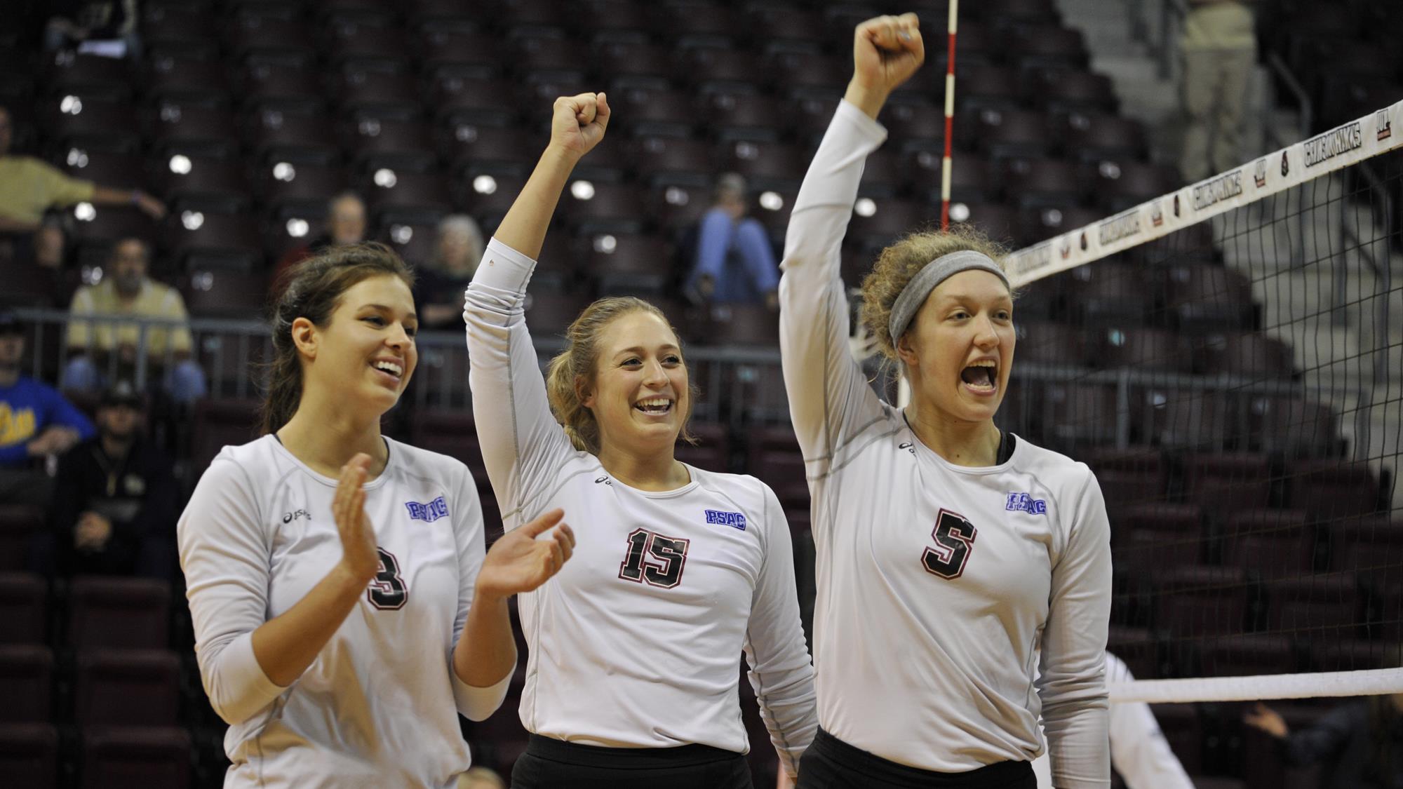IUP Women’s Volleyball sweeps Pitt-Johnstown, clinches PSAC tournament ...