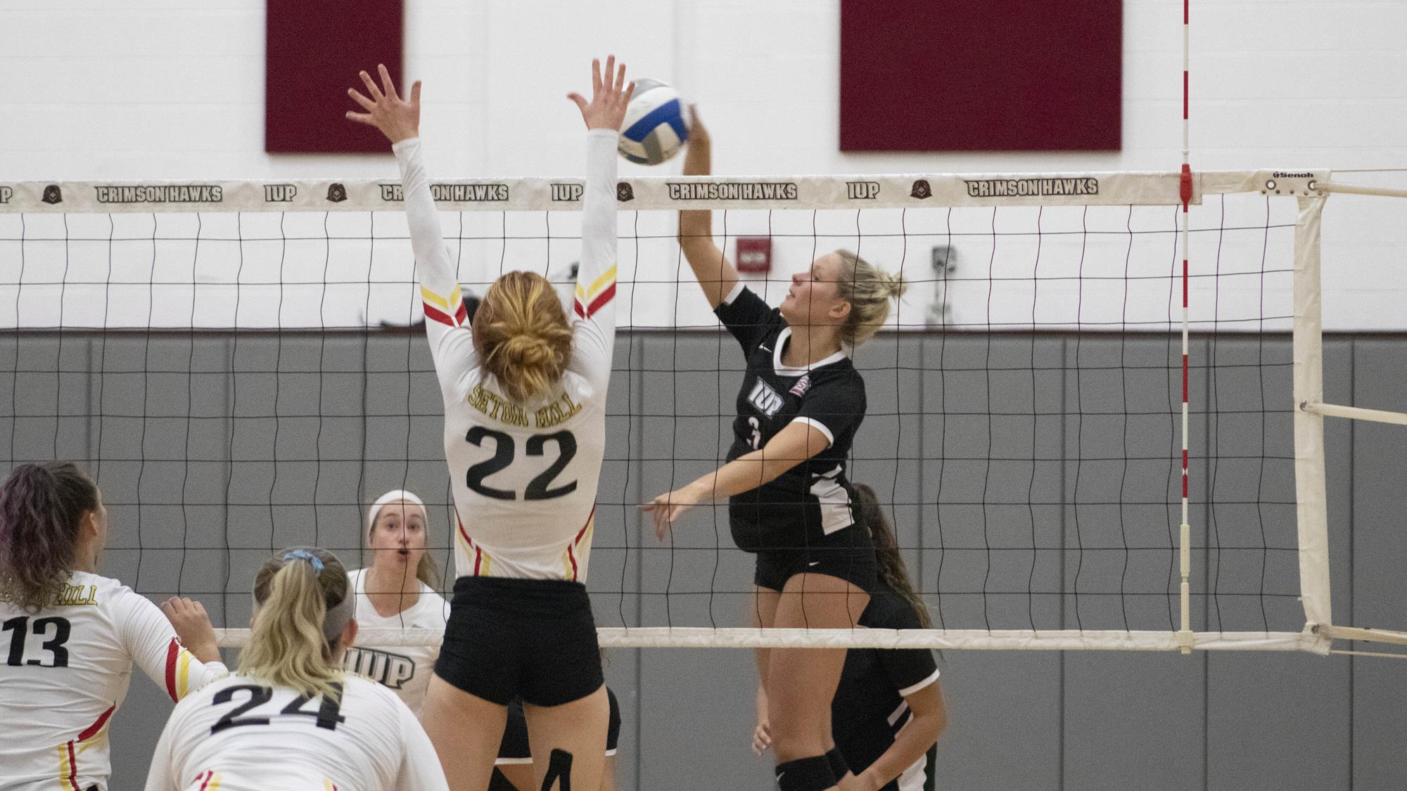 IUP Women’s Volleyball falls at home to Seton Hill - Indiana University ...