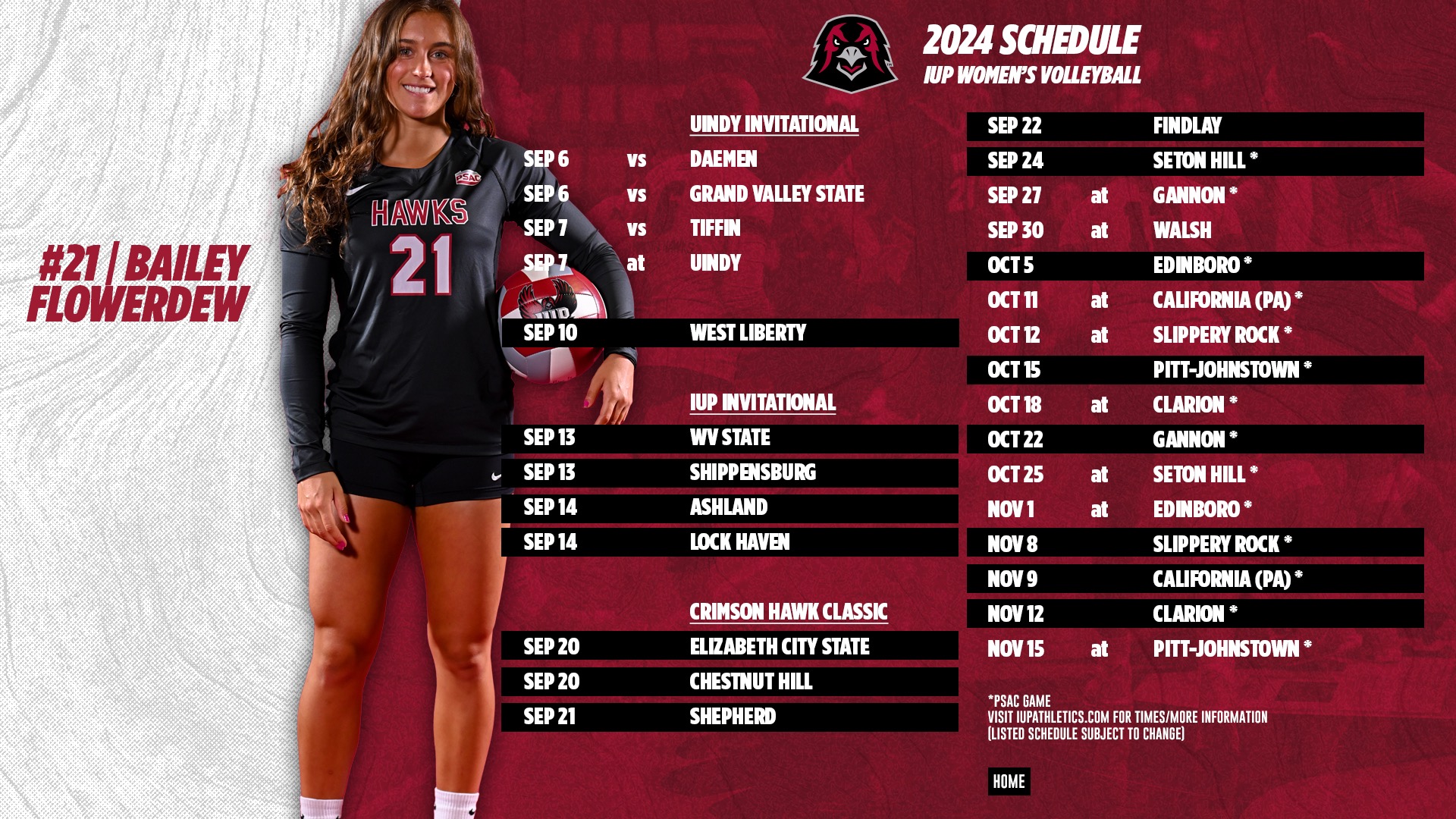 IUP volleyball program named AVCA Academic Team - Indiana University of ...