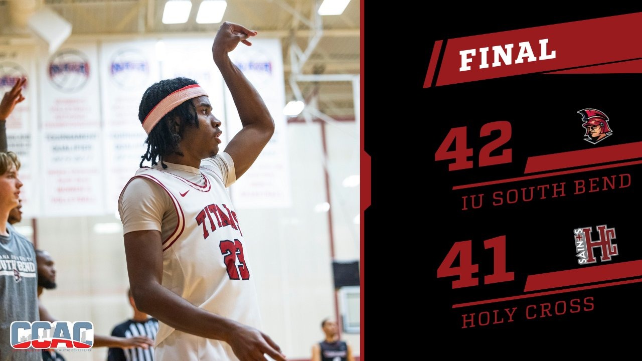 Titans defeat Holy Cross in final seconds - Indiana University South Bend