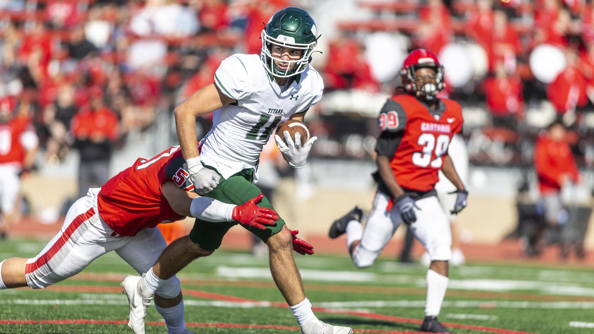 Football Falls to Firebirds - Illinois Wesleyan University Athletics