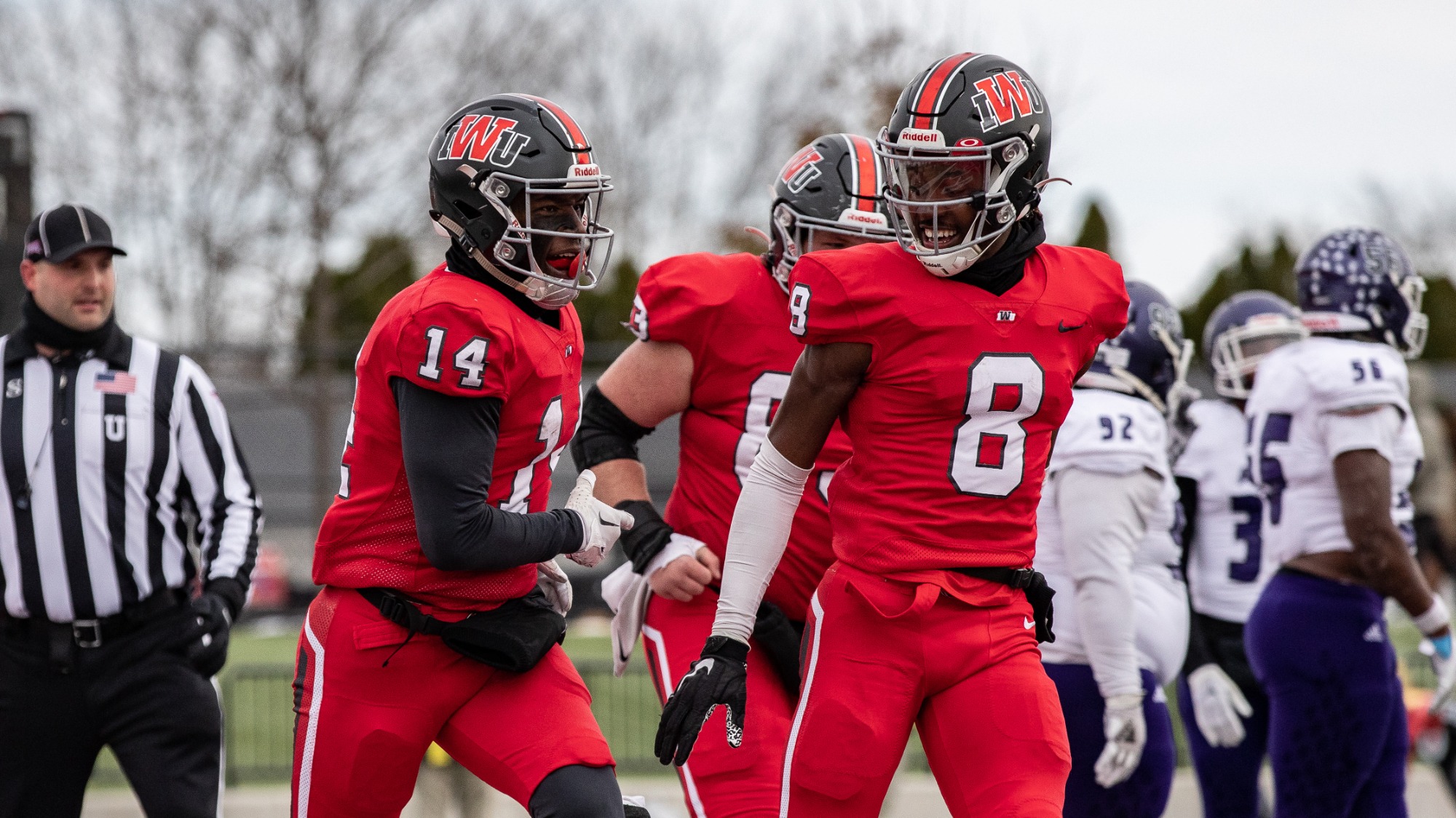 NO. 5 FOOTBALL ADVANCES PAST AVILA FOR PROGRAM'S FIRST POSTSEASON WIN ...