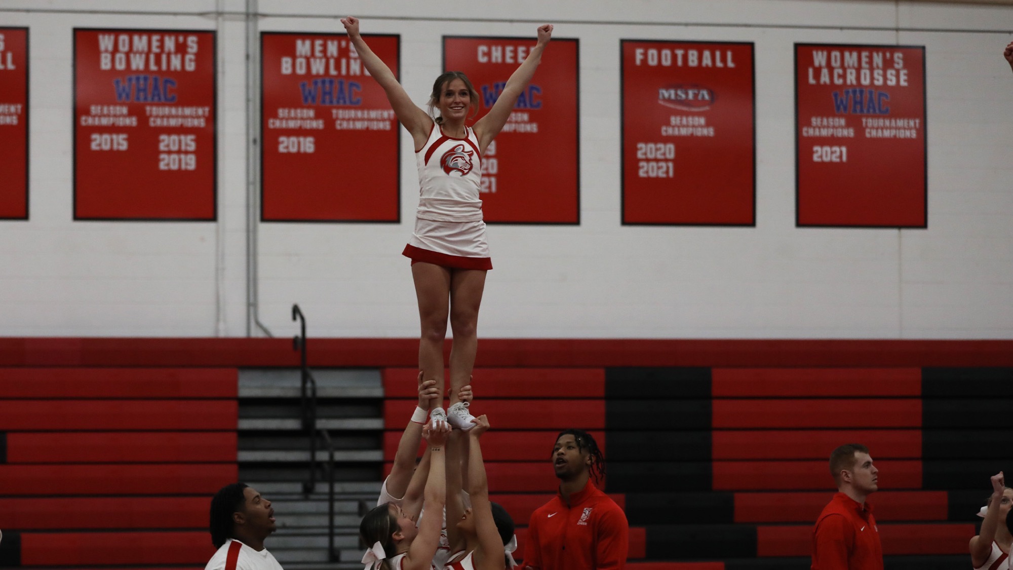 IWU CHEER TAKES SECOND IN SEASON OPENER - Indiana Wesleyan University