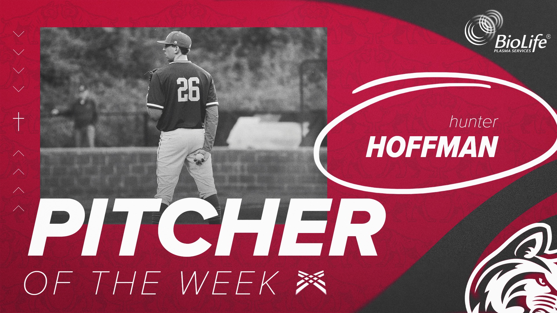 HOFFMAN CLAIMS SECOND STRAIGHT CROSSROADS LEAGUE PITCHER OF THE WEEK ...