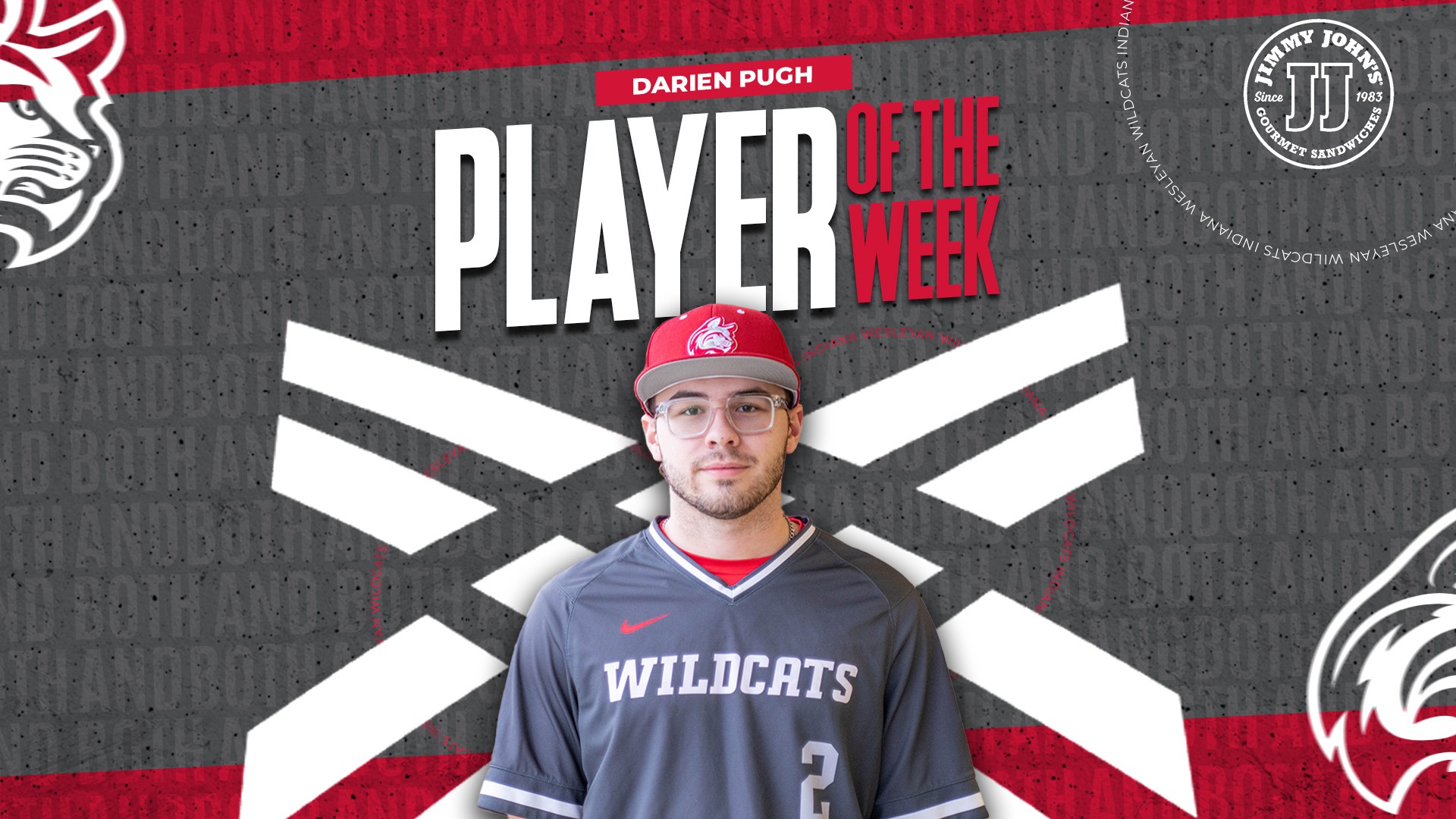 PUGH NAMED CROSSROADS LEAGUE PLAYER OF THE WEEK - Indiana Wesleyan ...