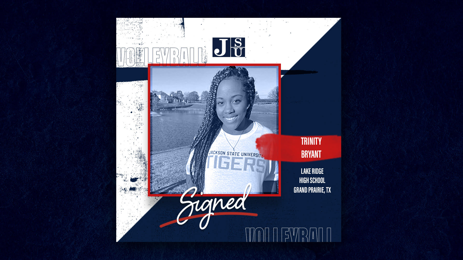 Volleyball Adds Trinity Bryant to Signing Class - Jackson State University
