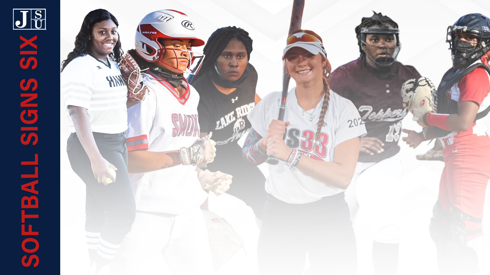 Softball Signs Six to Early 2022 Signing Class - Jackson State University