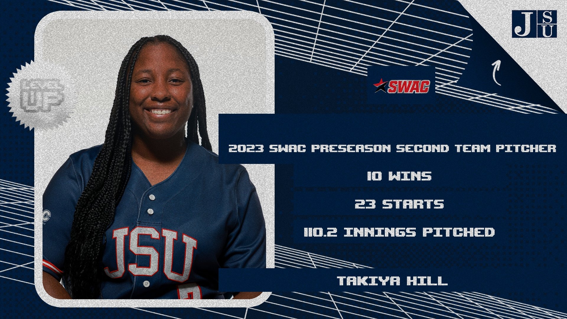 Hill Named SWAC Preseason Second Team Pitcher, JSU Predicted to Finish ...