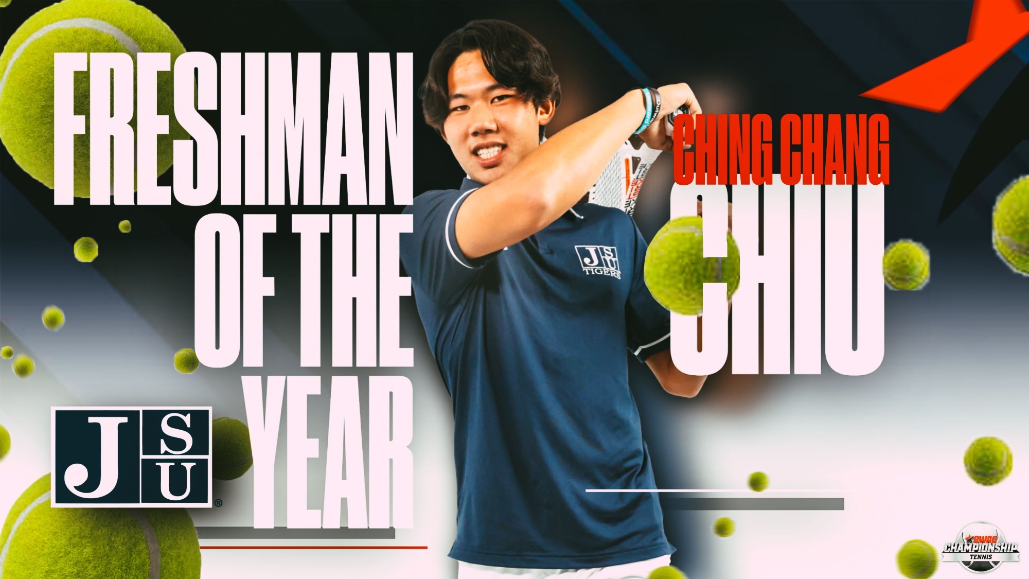 Chiu named SWAC Freshman of the Year, joins three other all-conference ...