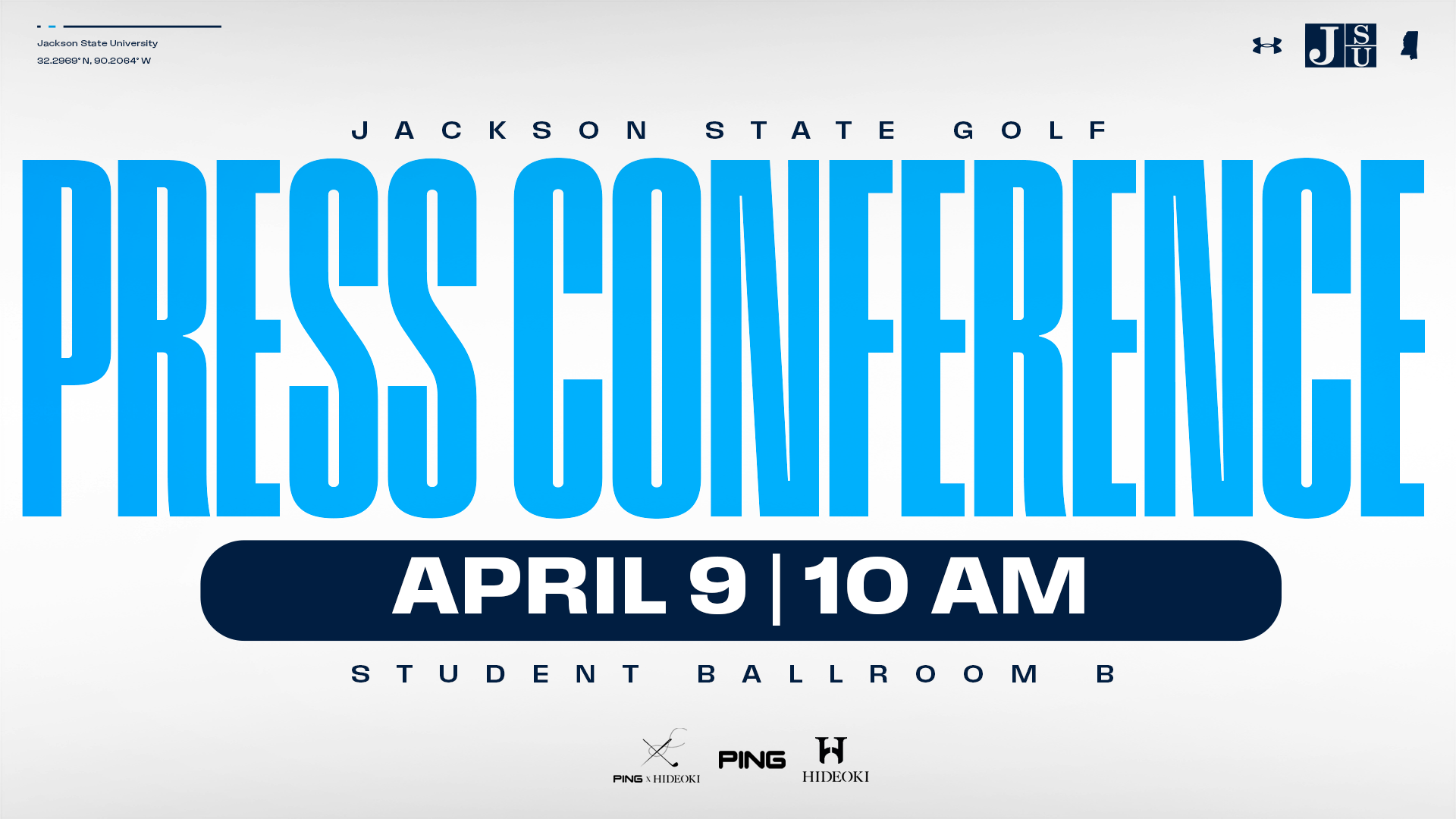 Jackson State men’s golf releases schedule - Jackson State University