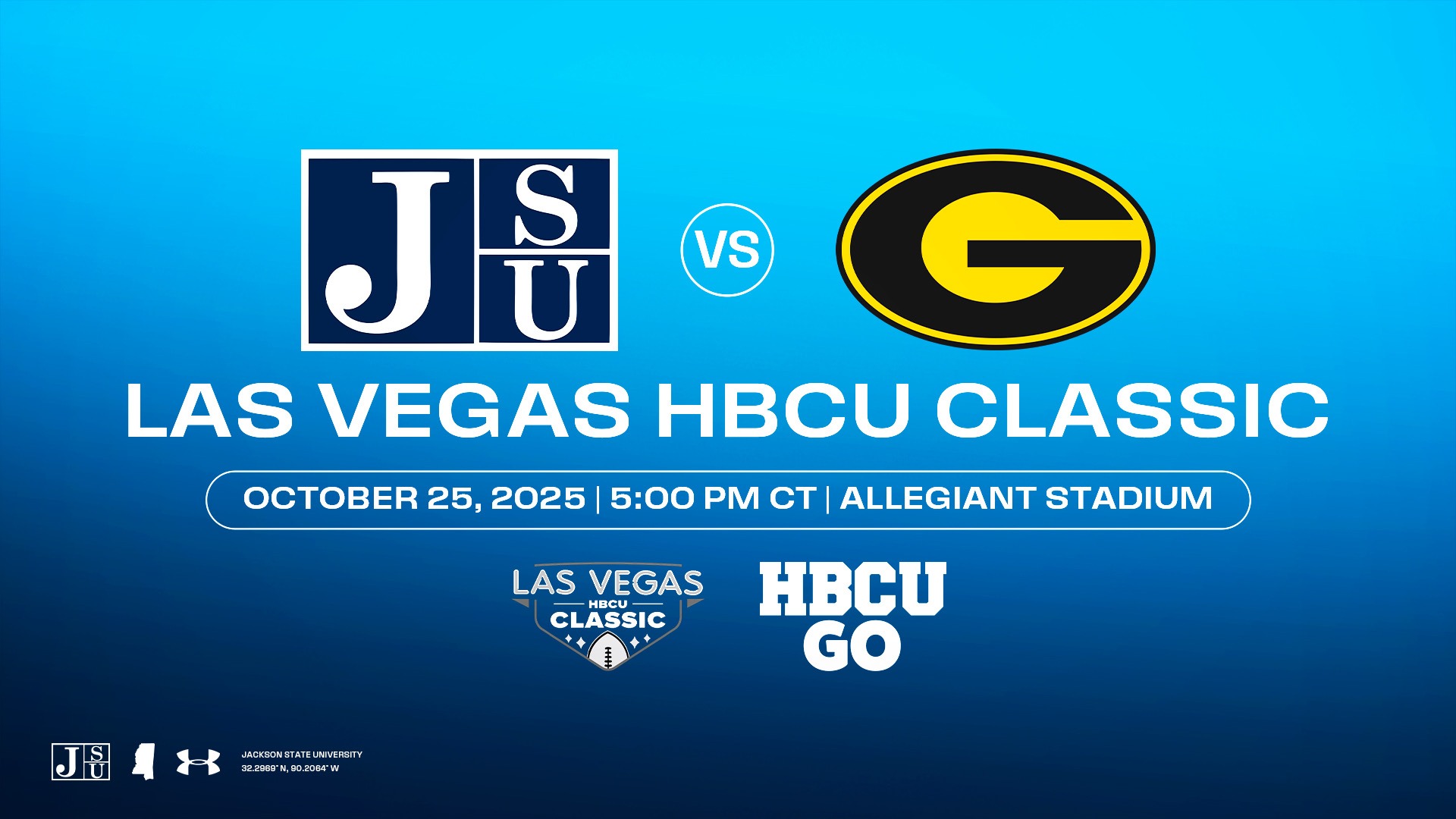 Presale for Las Vegas HBCU Classic is open - Jackson State University