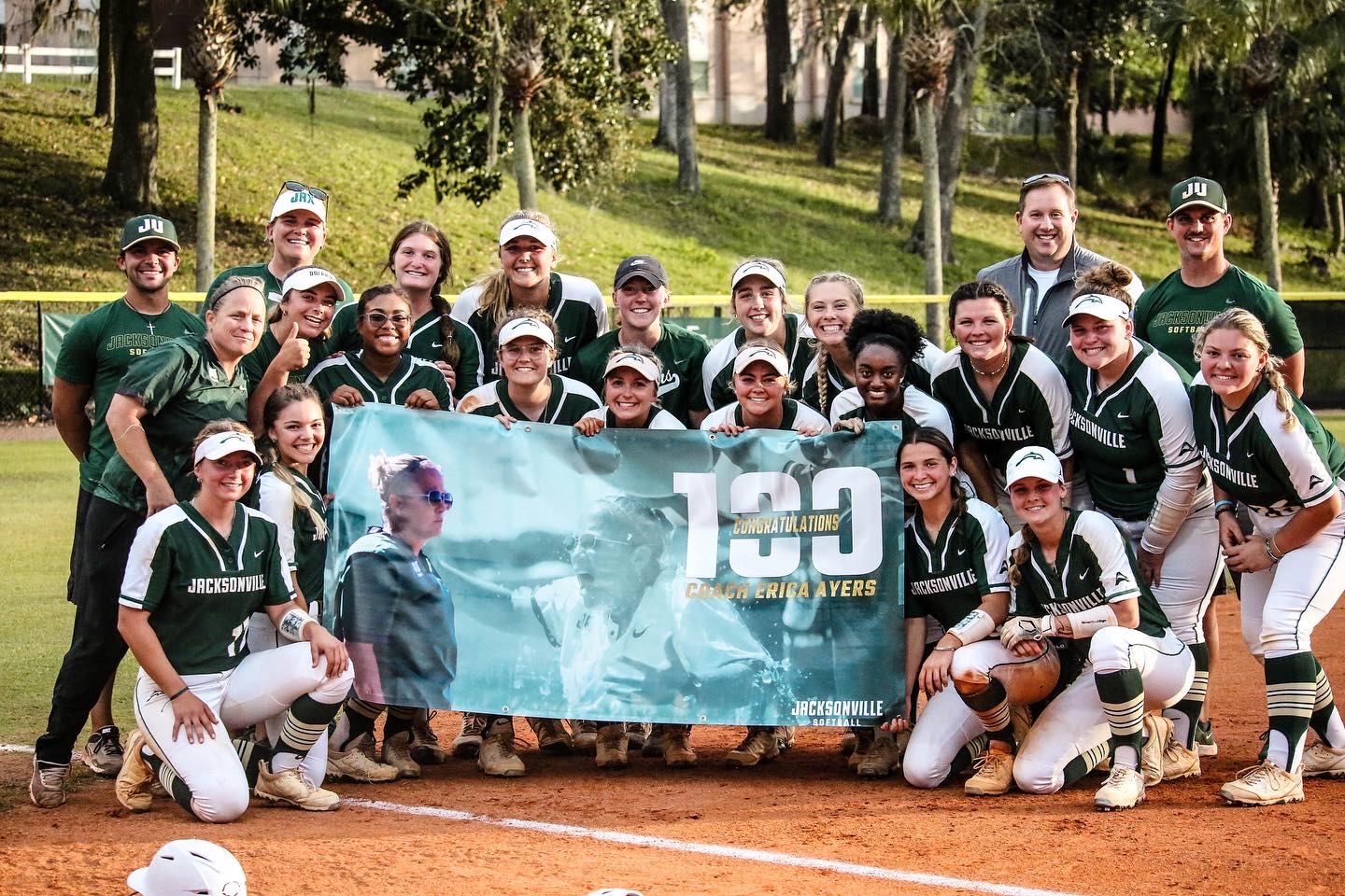 Coach Ayers Wins her 100th Game in Walk-off Fashion - Jacksonville ...