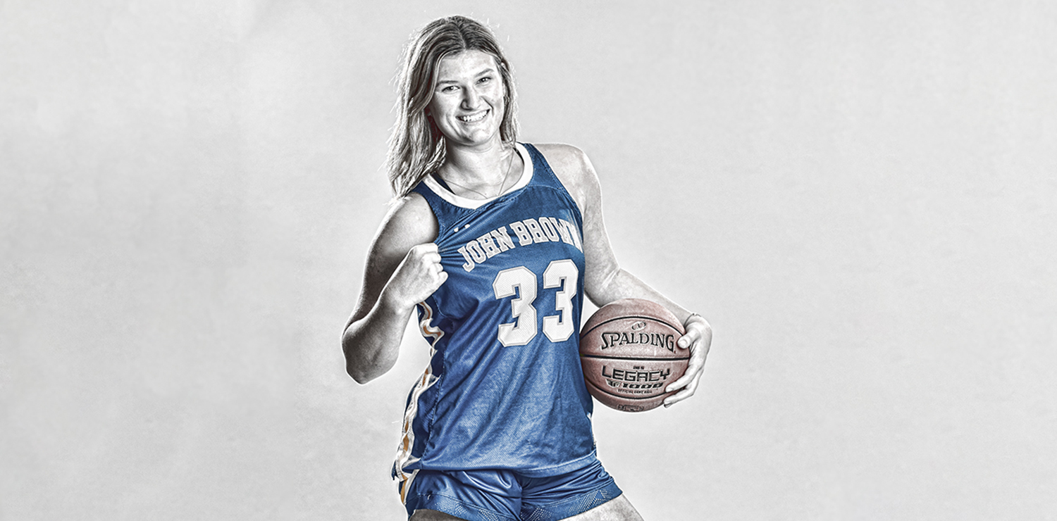 Grace Latham - #13 Women's Basketball - John Brown University Athletics