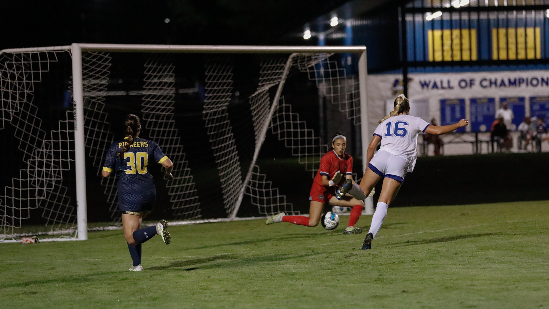Walter Pours in Hat Trick, Women’s Soccer Dominates Pioneers - John ...
