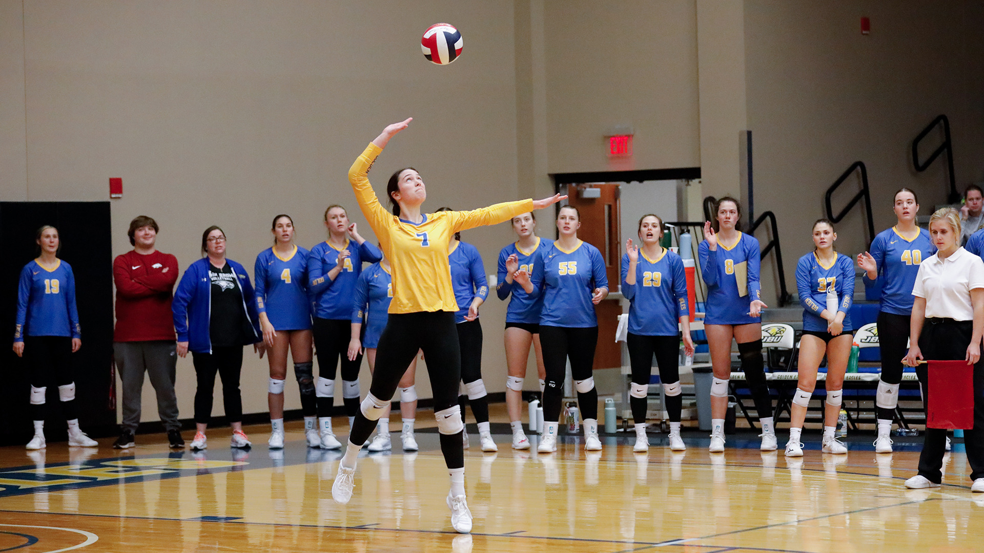WELCOME TO THE DANCE: Volleyball Hears Name Called for First Time in ...