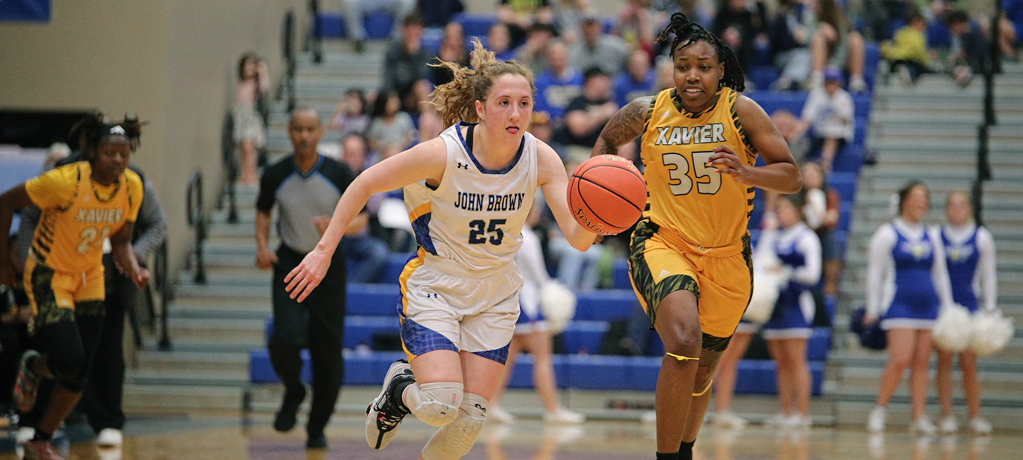 Never Trailing, Golden Eagles Outlast Pesky Xavier in First Round ...