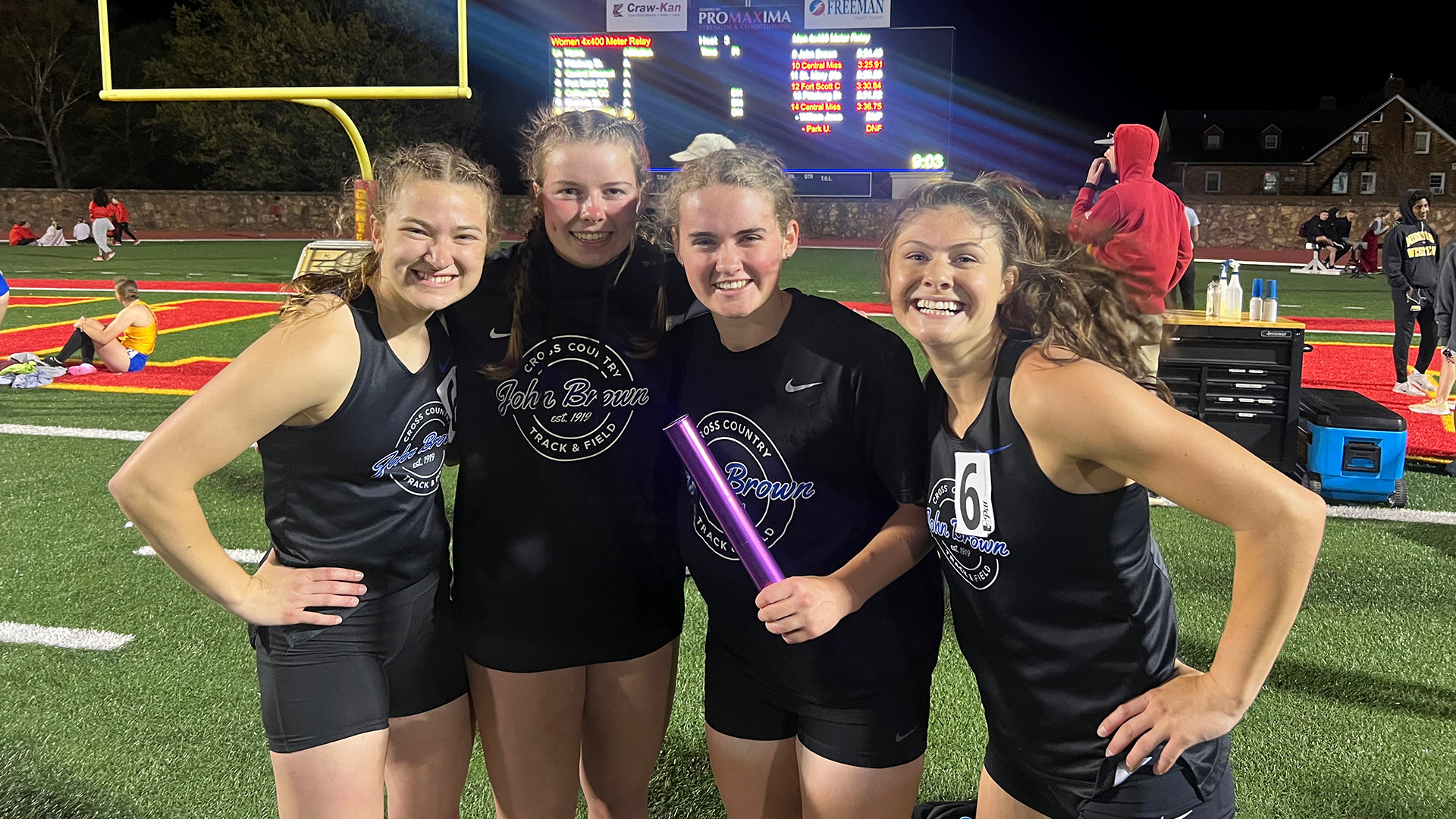 Merte Claims B Standard, Track and Field Opens Outdoor Season in ...