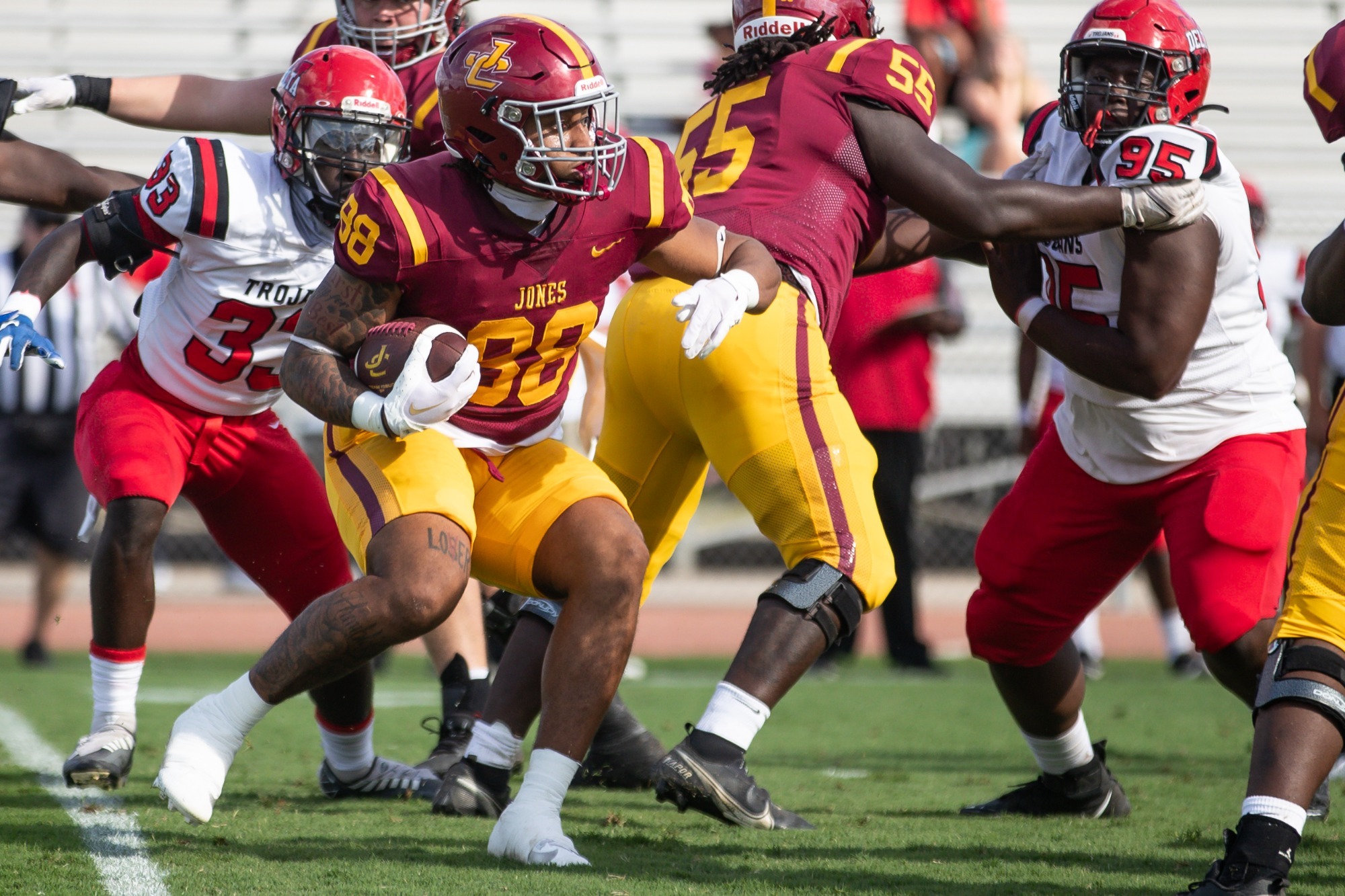 Perry Jones College Stats