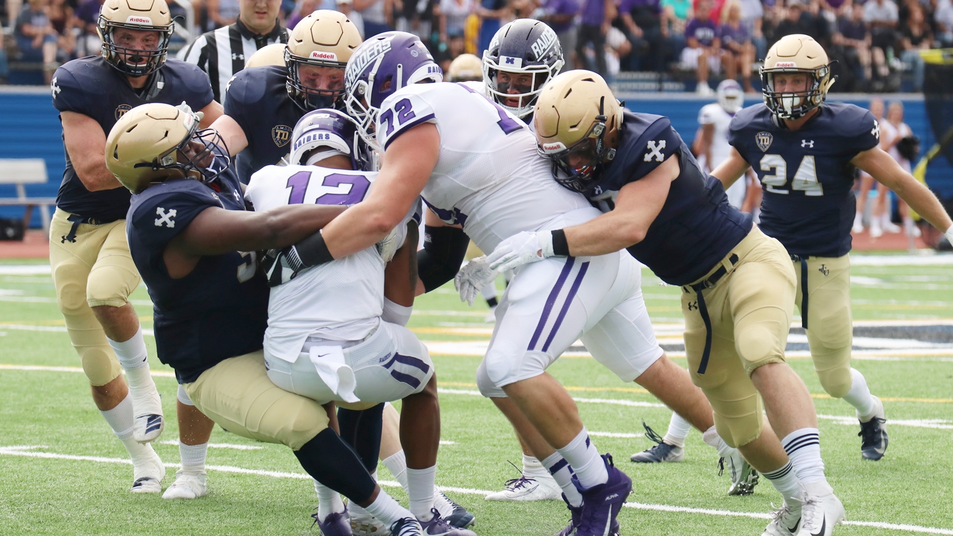 Dominant First Half By Purple Raiders Proves Too Steep A Slope To Climb ...