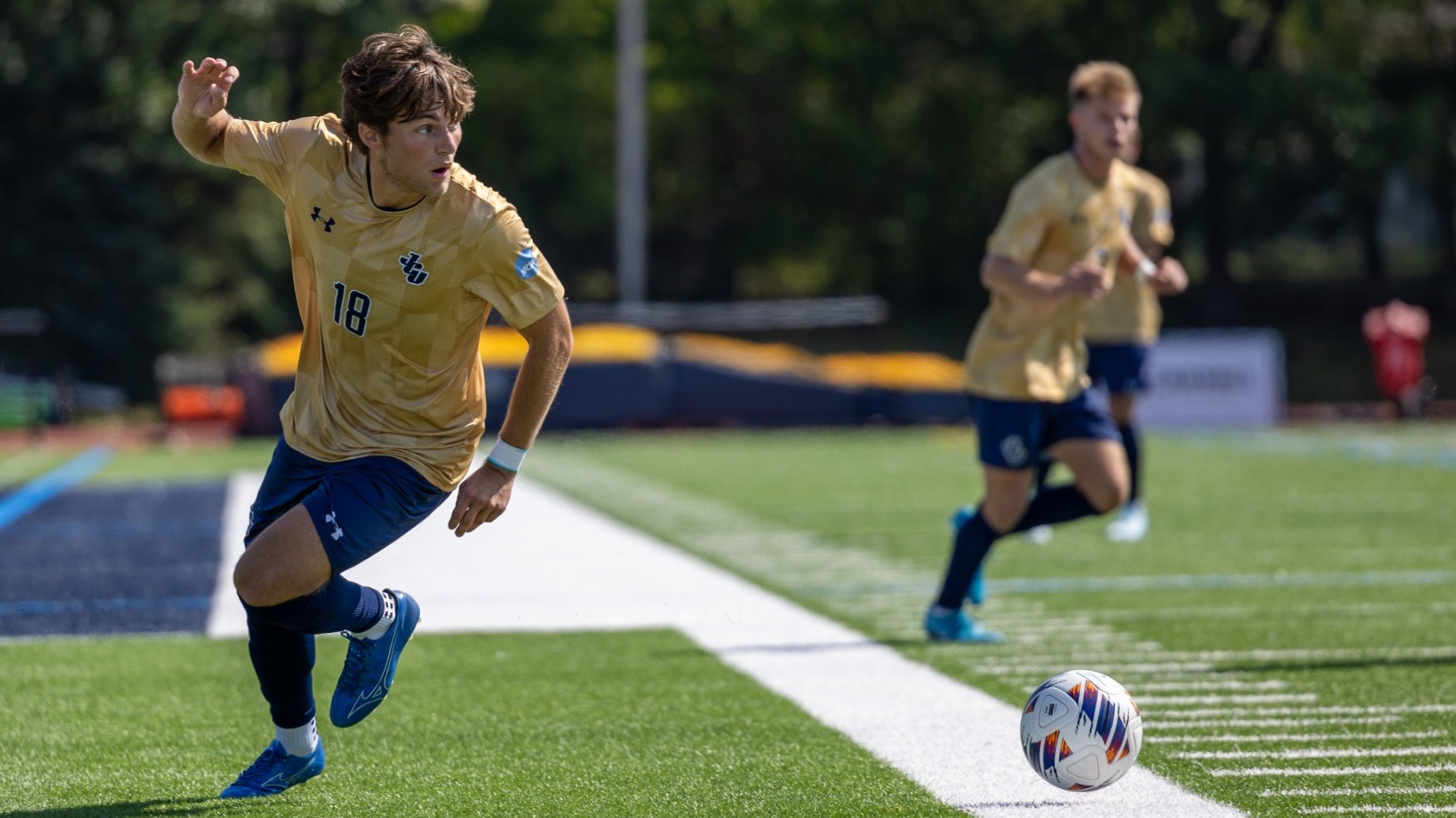 Men's Soccer Explodes for 3 Goals in Awesome Home Win over Capital ...