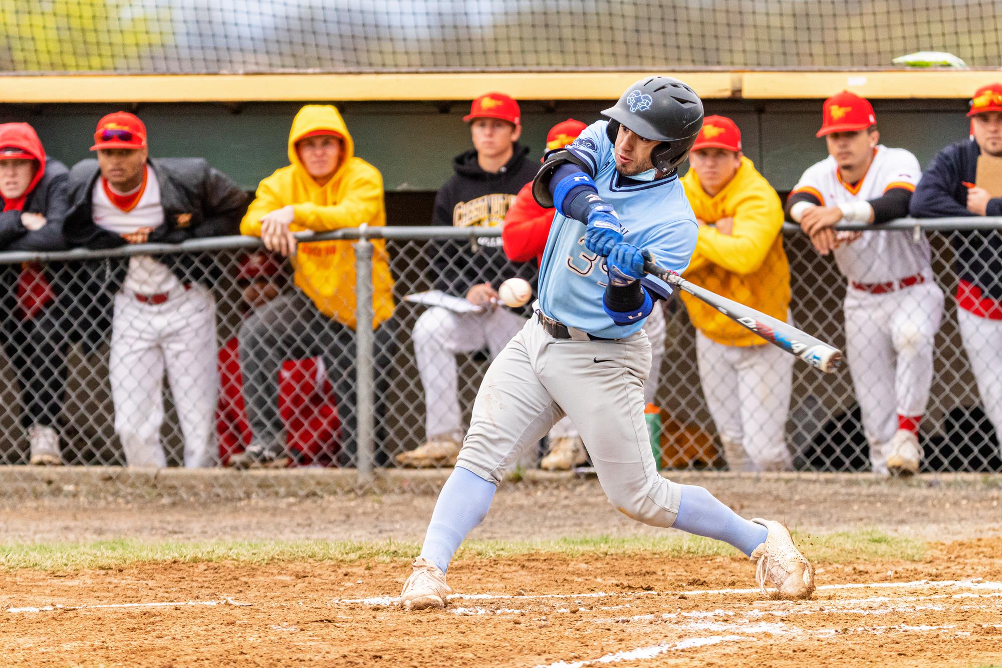 Baseball Shows Prolific Offense in Sweep of Post - Jefferson University