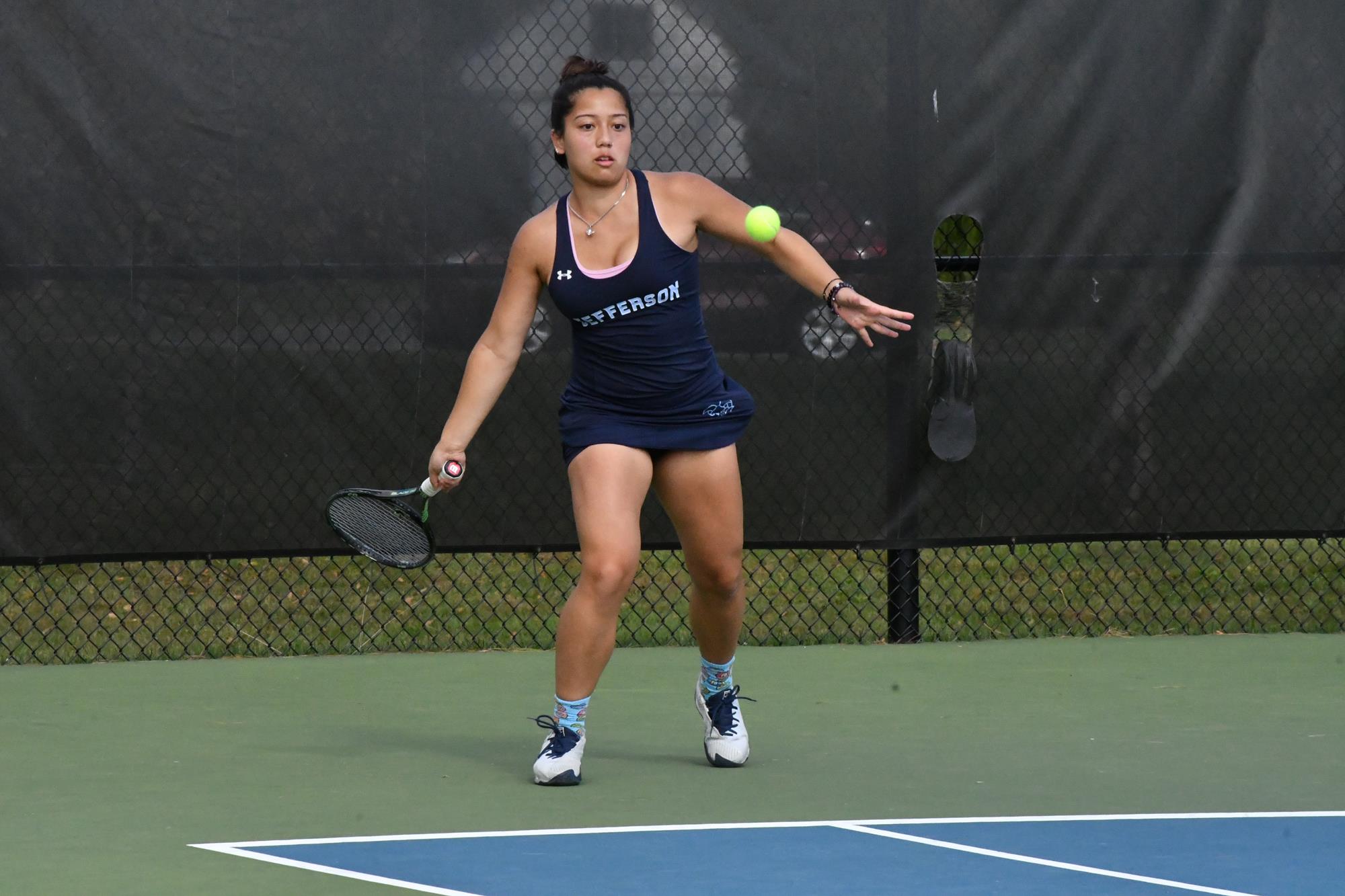 Women's Tennis Shuts Out Kutztown - Jefferson University