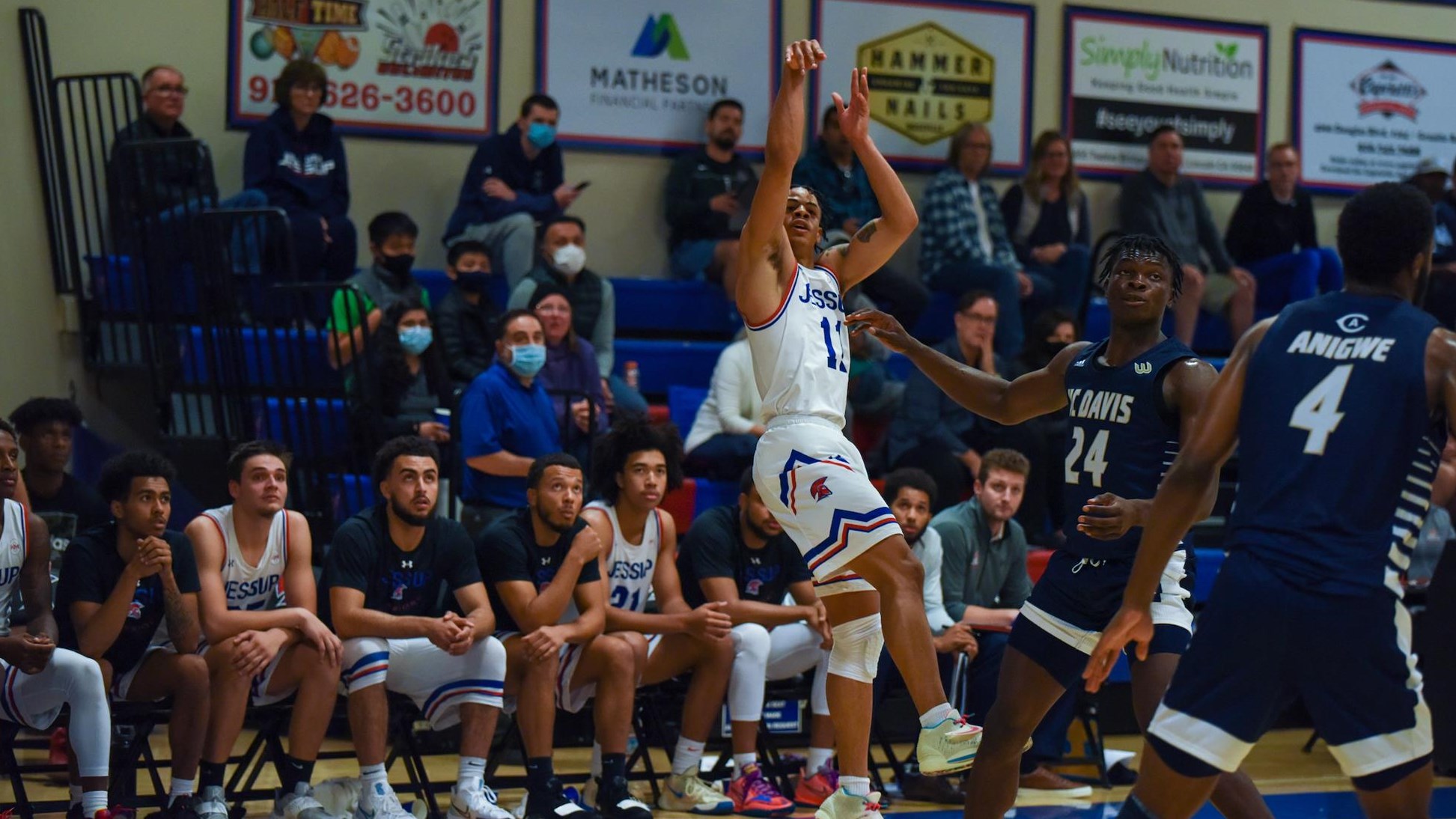 Playing for a Cause, Jessup and UC Davis Put on a Classic Inside ...