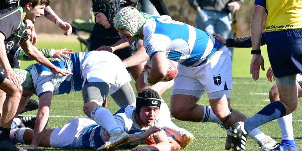 Woodard Scores Four Tries, Rugby Captures Thrilling Win in Season ...