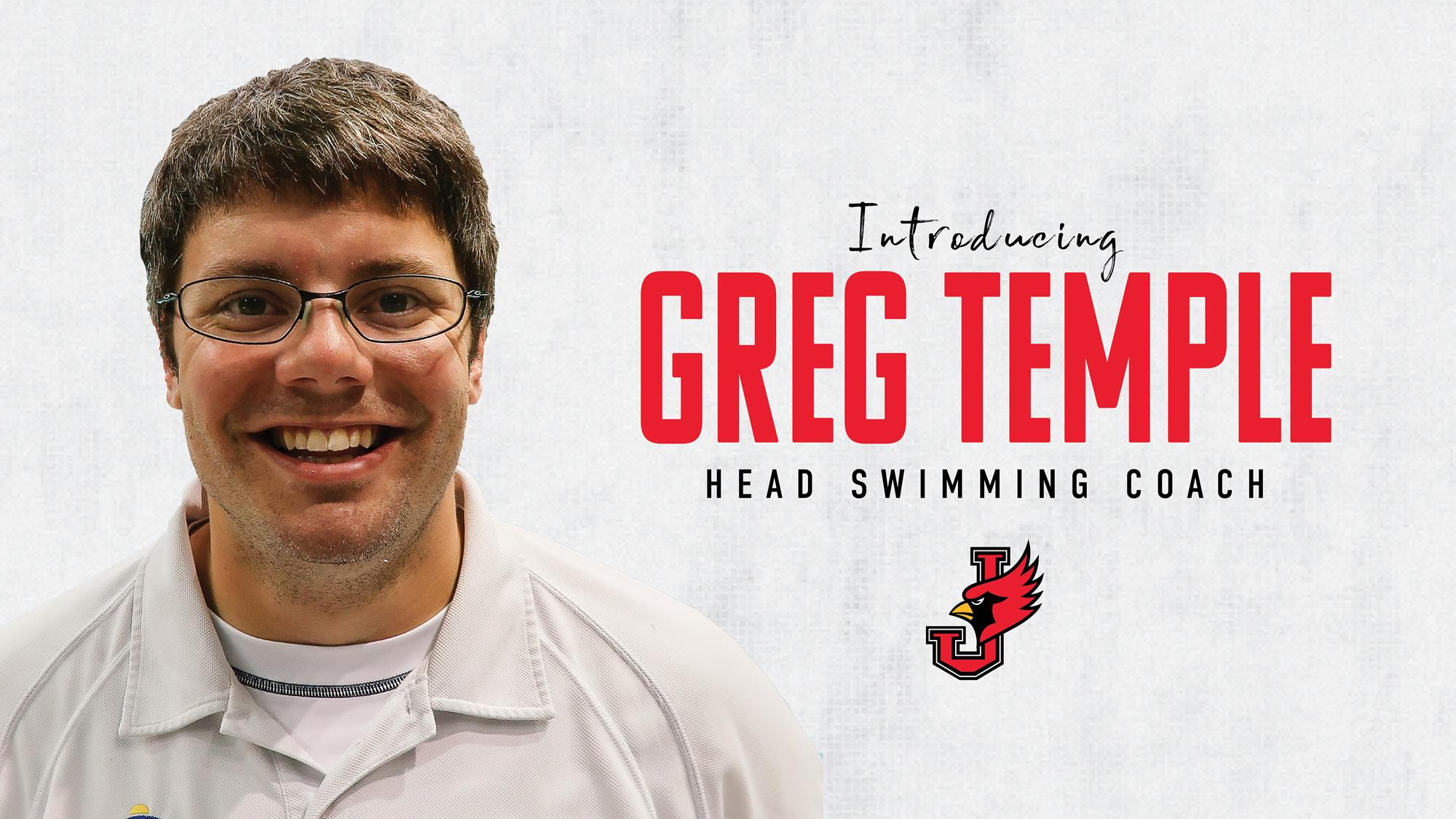 Greg Temple Named Head Swimming Coach - William Jewell College Athletics