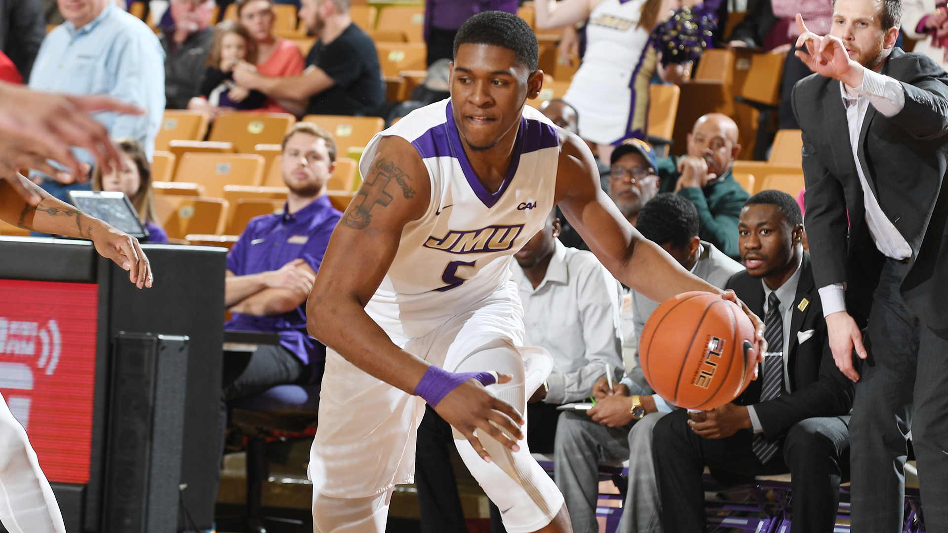 Darius Banks - Men's Basketball - James Madison University Athletics