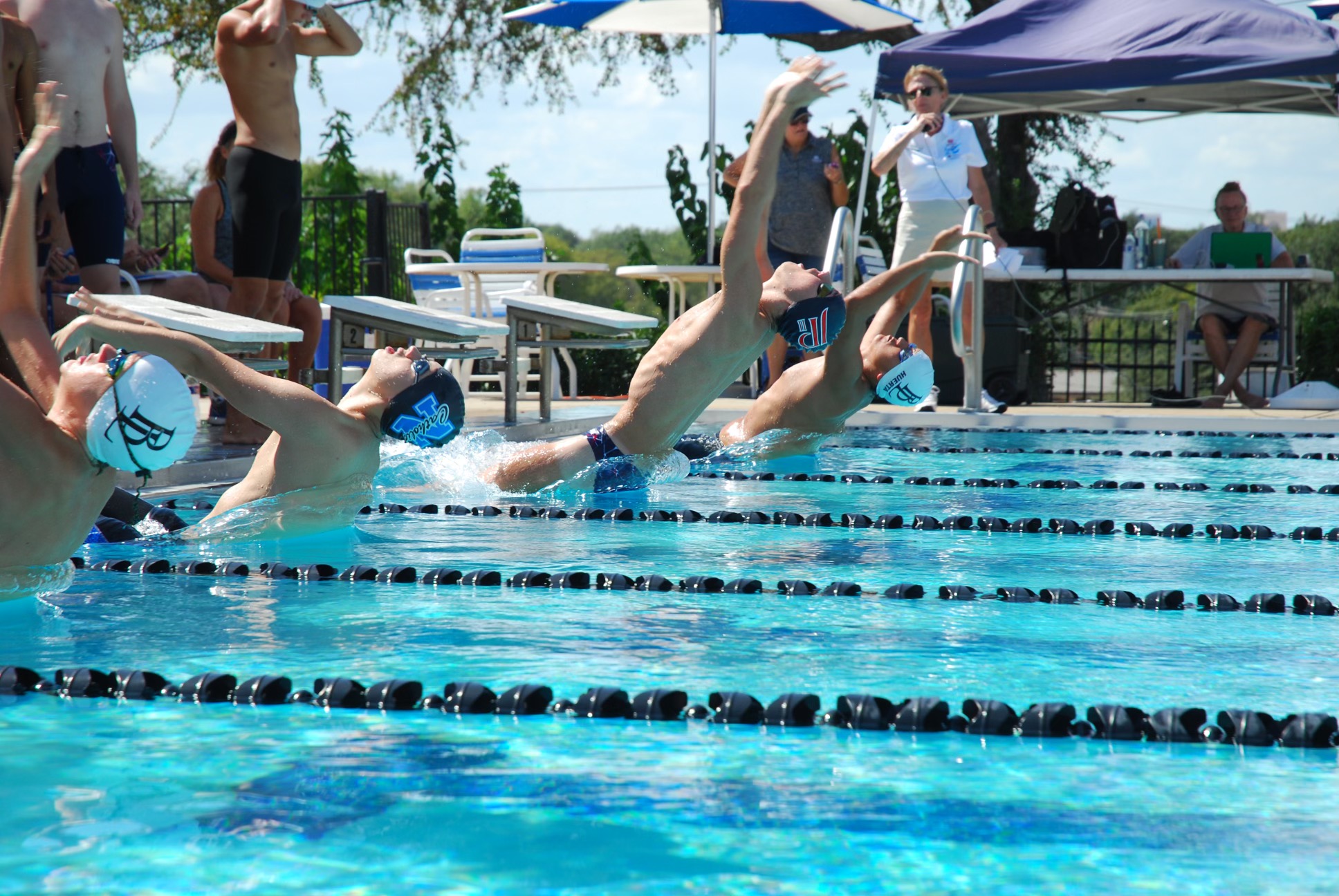 Cardinal Swimming goes head to head with Vikings at Nolan Catholic ...