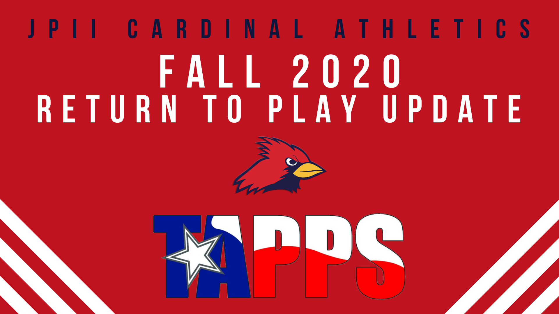 TAPPS Announces Fall 2020 Return to Play Rules - John Paul II High ...