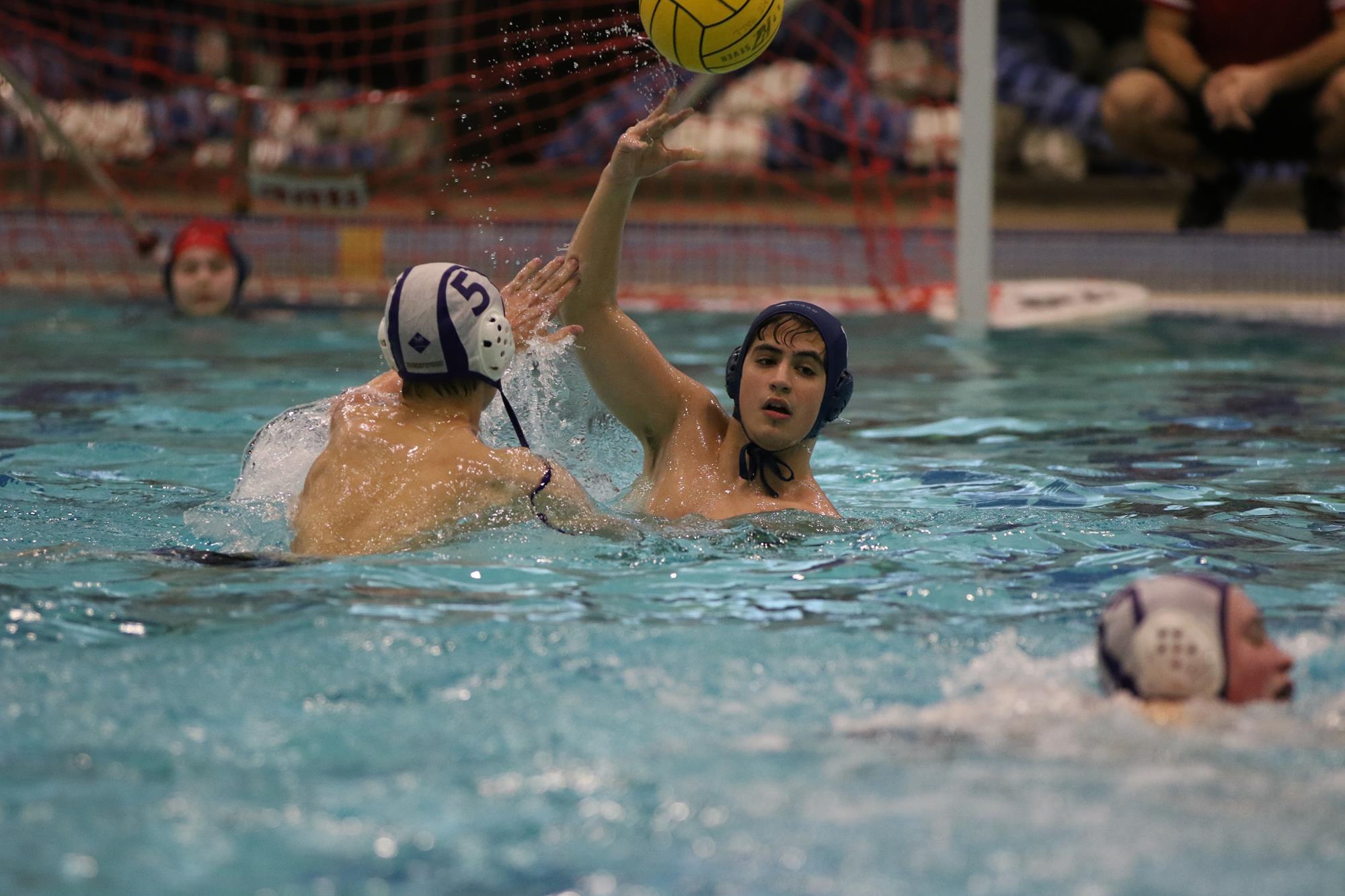 Varsity Water Polo sees first action of the year at Hebron Hawks ...