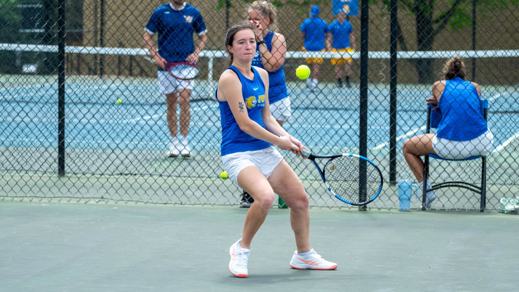 Tennis Wraps Road Slate At Belmont Abbey - Johnson & Wales University ...