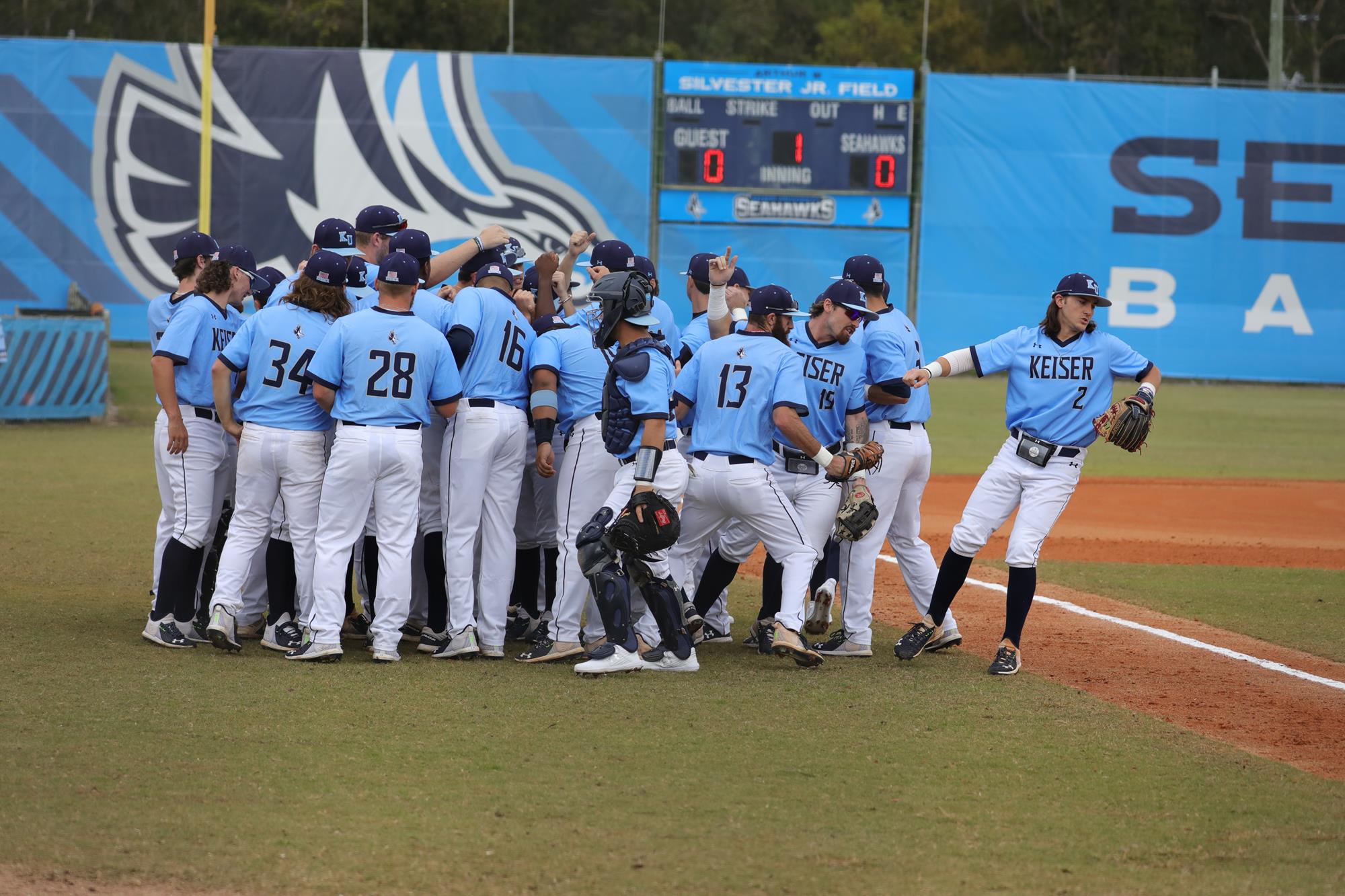 Baseball Defeats Florida National in Season Opener 11-1 - Keiser ...