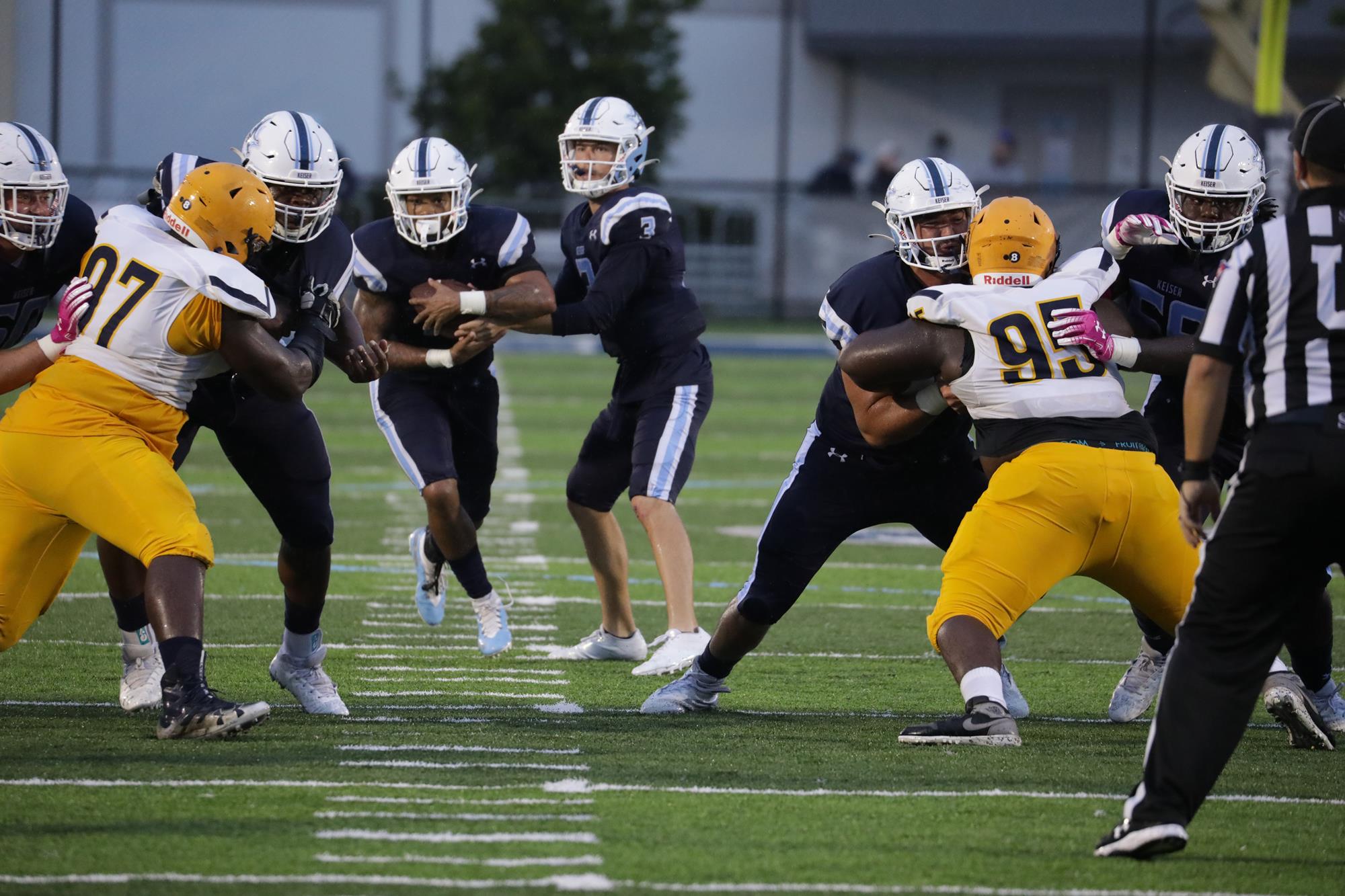 No. 9 Football Dominates Warner, 61-0 - Keiser University Athletics