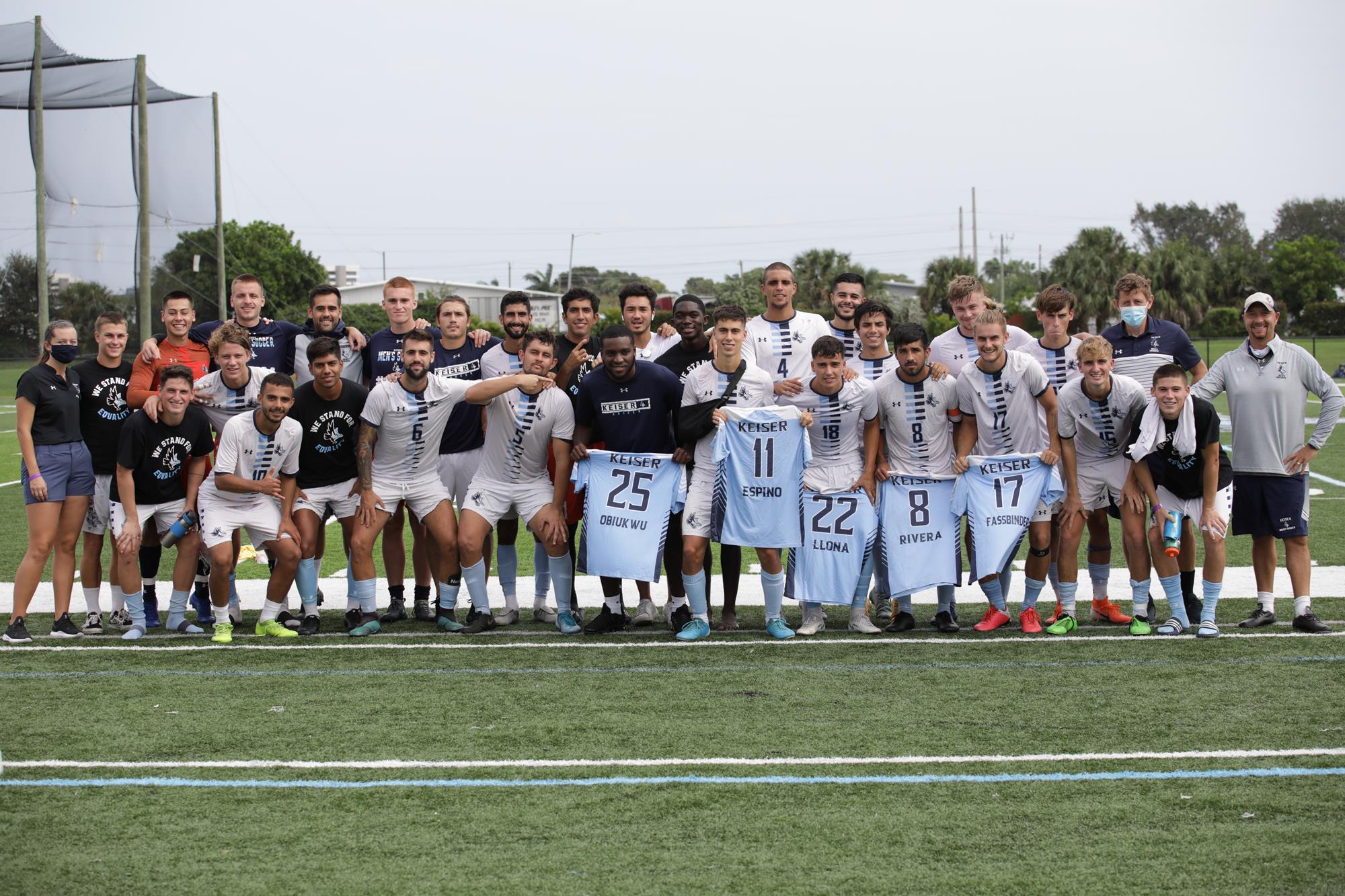 No. 22 Men's Soccer Completes Perfect Regular Season With Senior Day ...