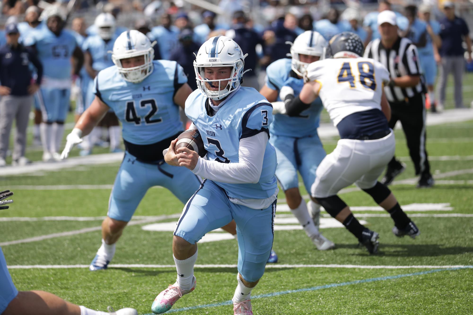 No. 4 Football Soars Past No. 8 Reinhardt, 42-14, Advances to NAIA FCS ...