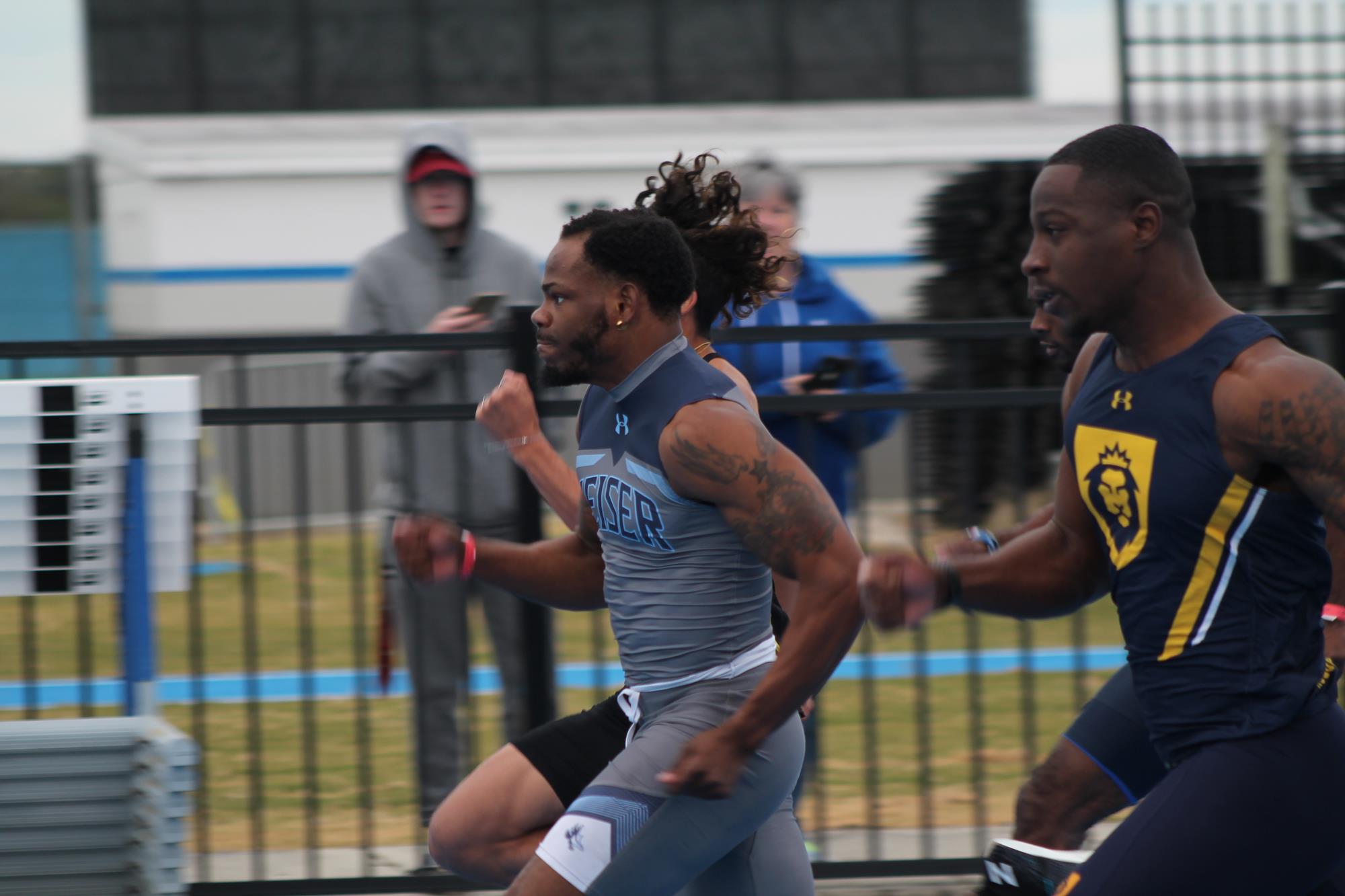 Melvin Johnson - 2022-23 - No. 3 Men's Indoor Track & Field - Keiser ...