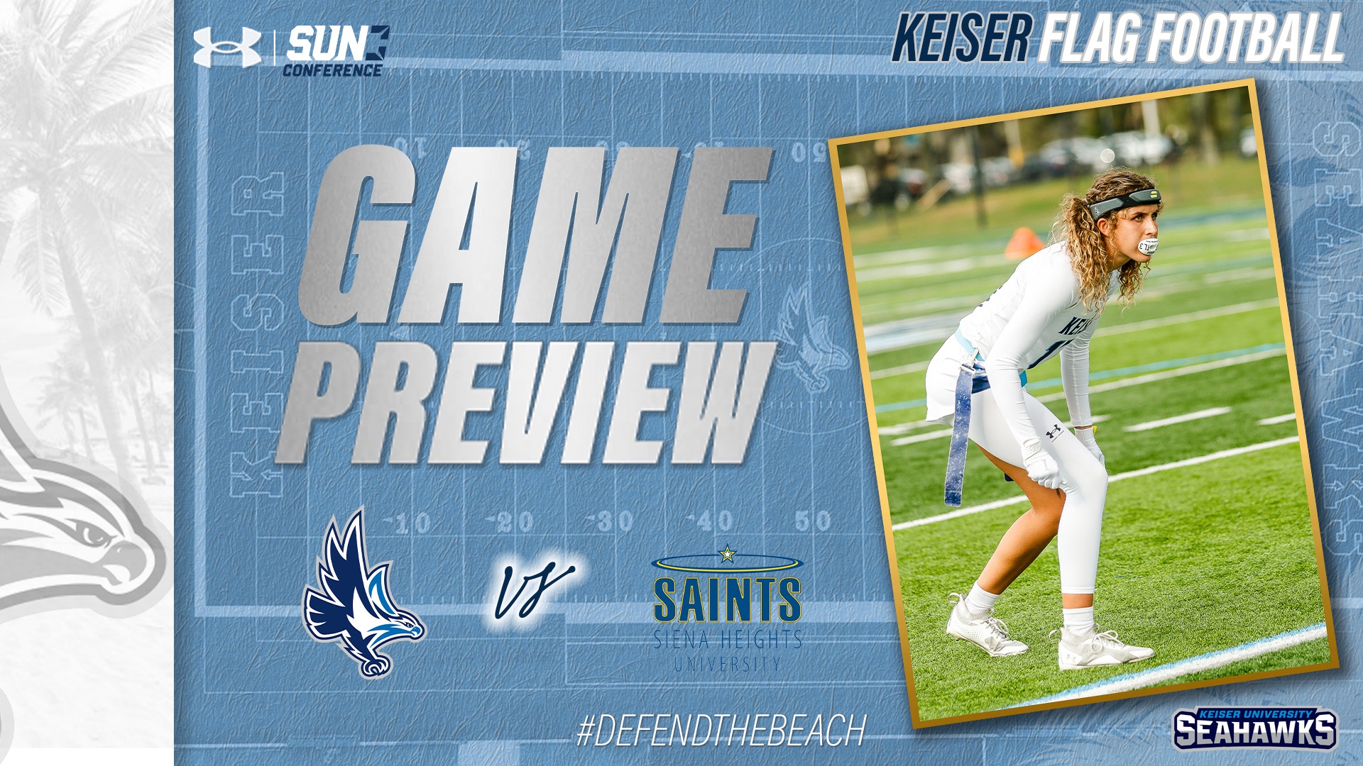 Flag Football Announces 2025 Schedule - Keiser University Athletics