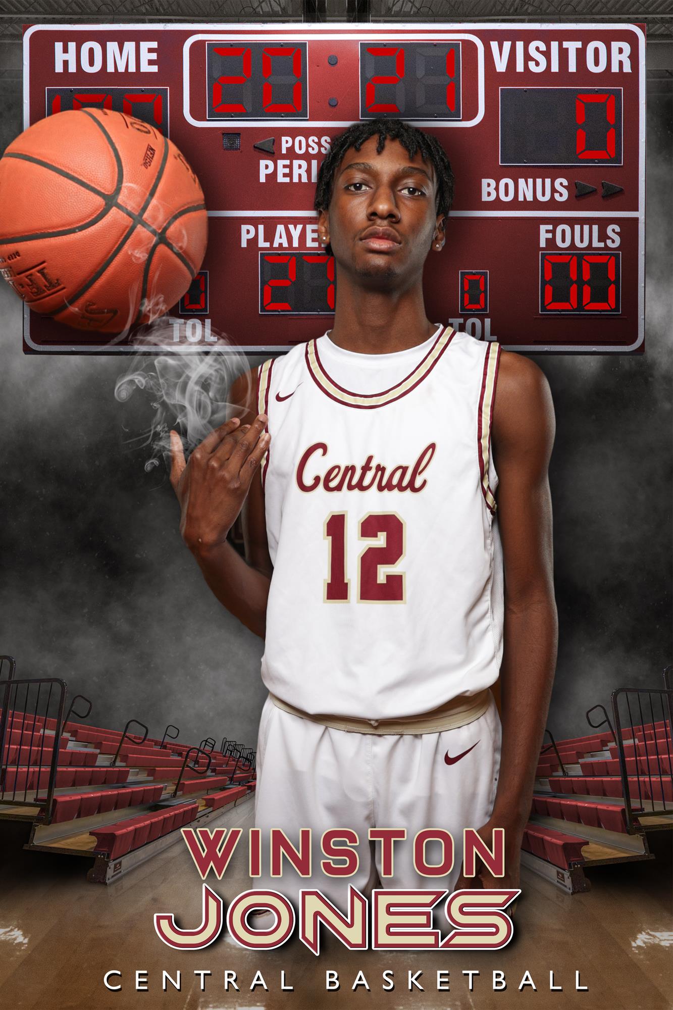Winston Jones - 2022-23 - Boy's Basketball - Keller Central High School ...