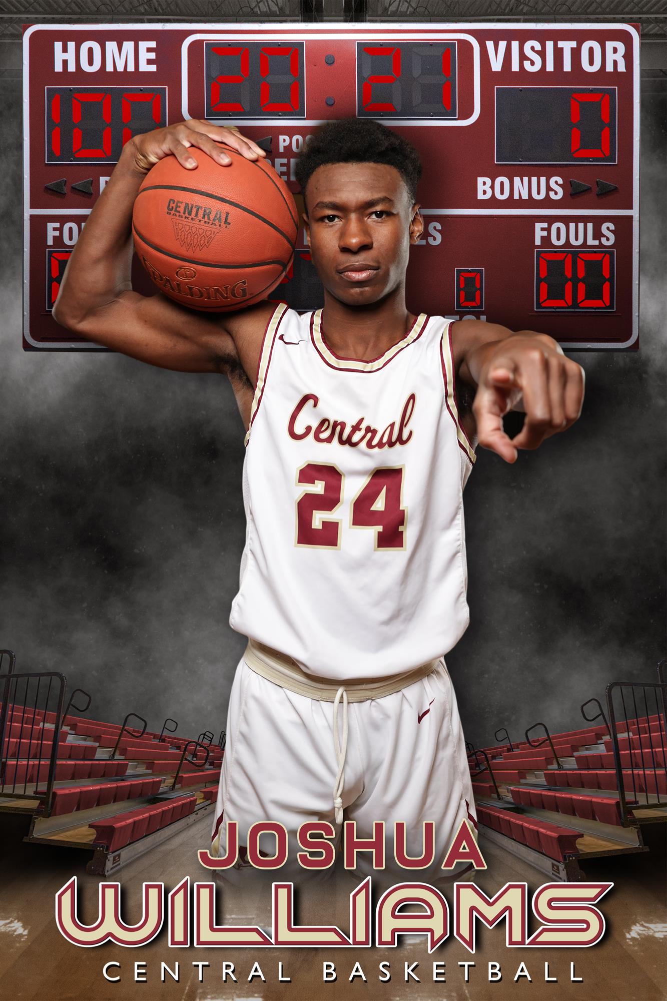 Joshua Williams - 2021-22 - Boy's Basketball - Keller Central High ...