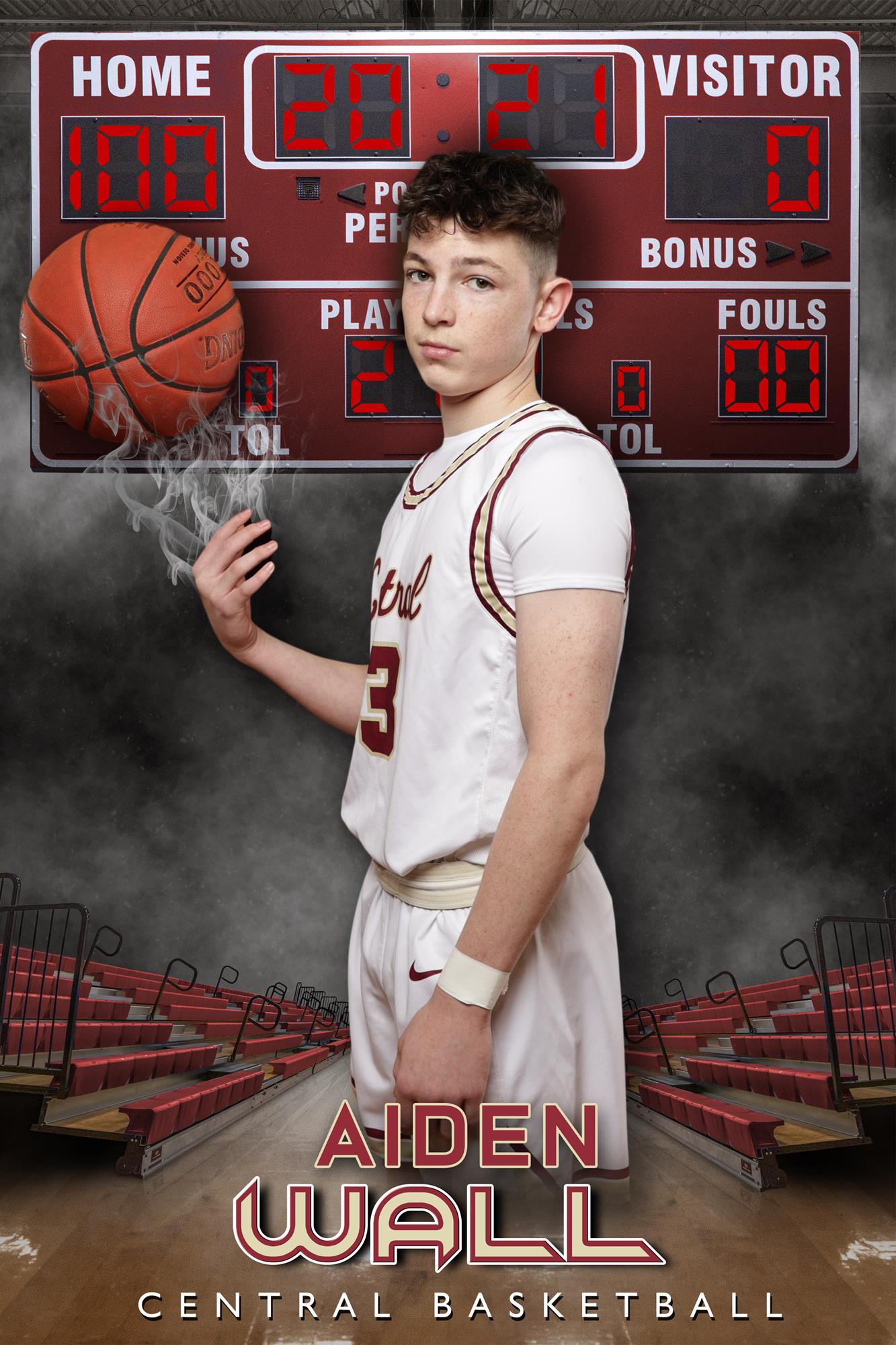 Aiden Wall - 2022-23 - Boy's Basketball - Keller Central High School (TX)