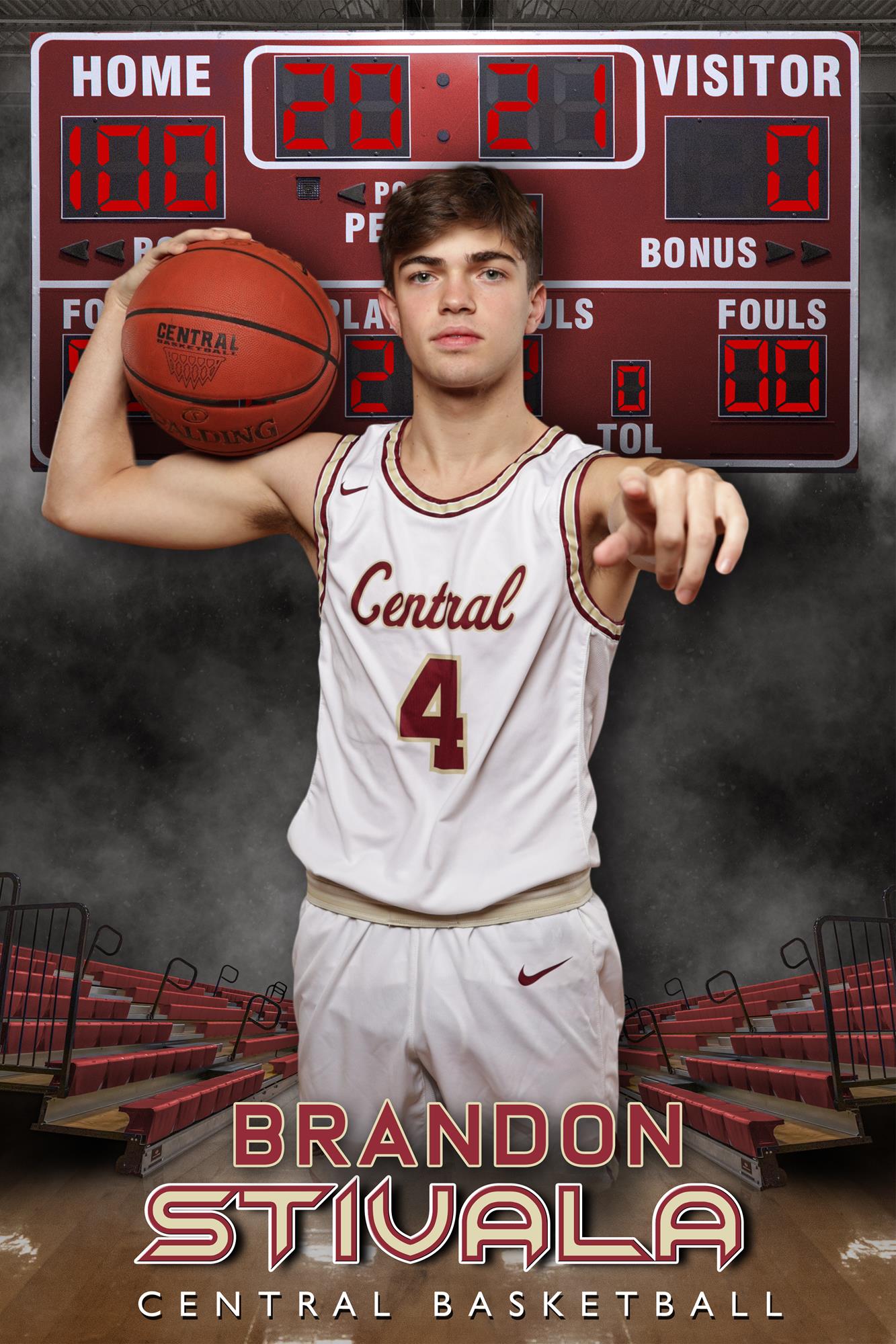 Brandon Stivala - 2021-22 - Boy's Basketball - Keller Central High ...